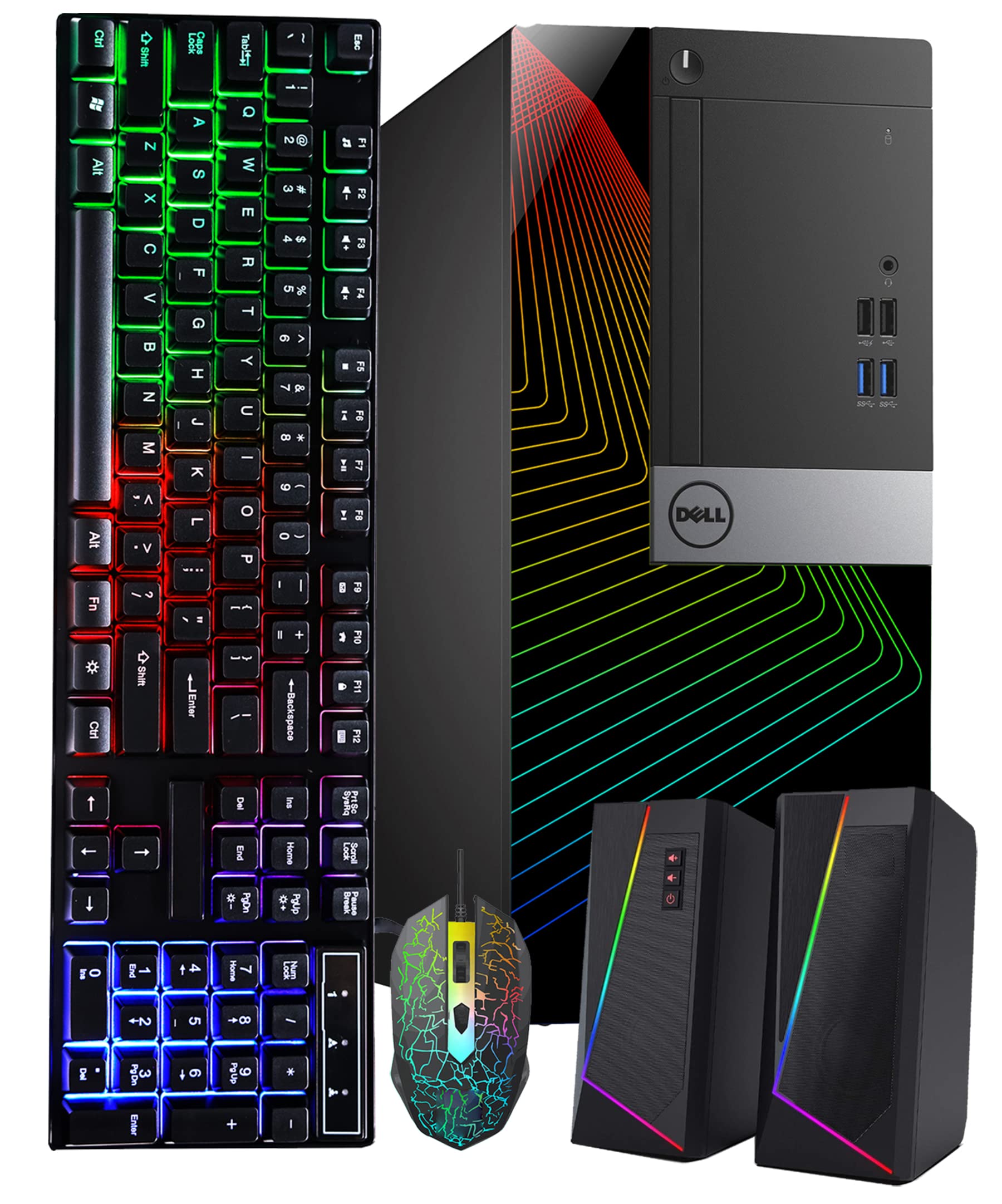 Amazon.com: Dell Custom Built Tower Computer Desktop Intel Core i7-6700 ...