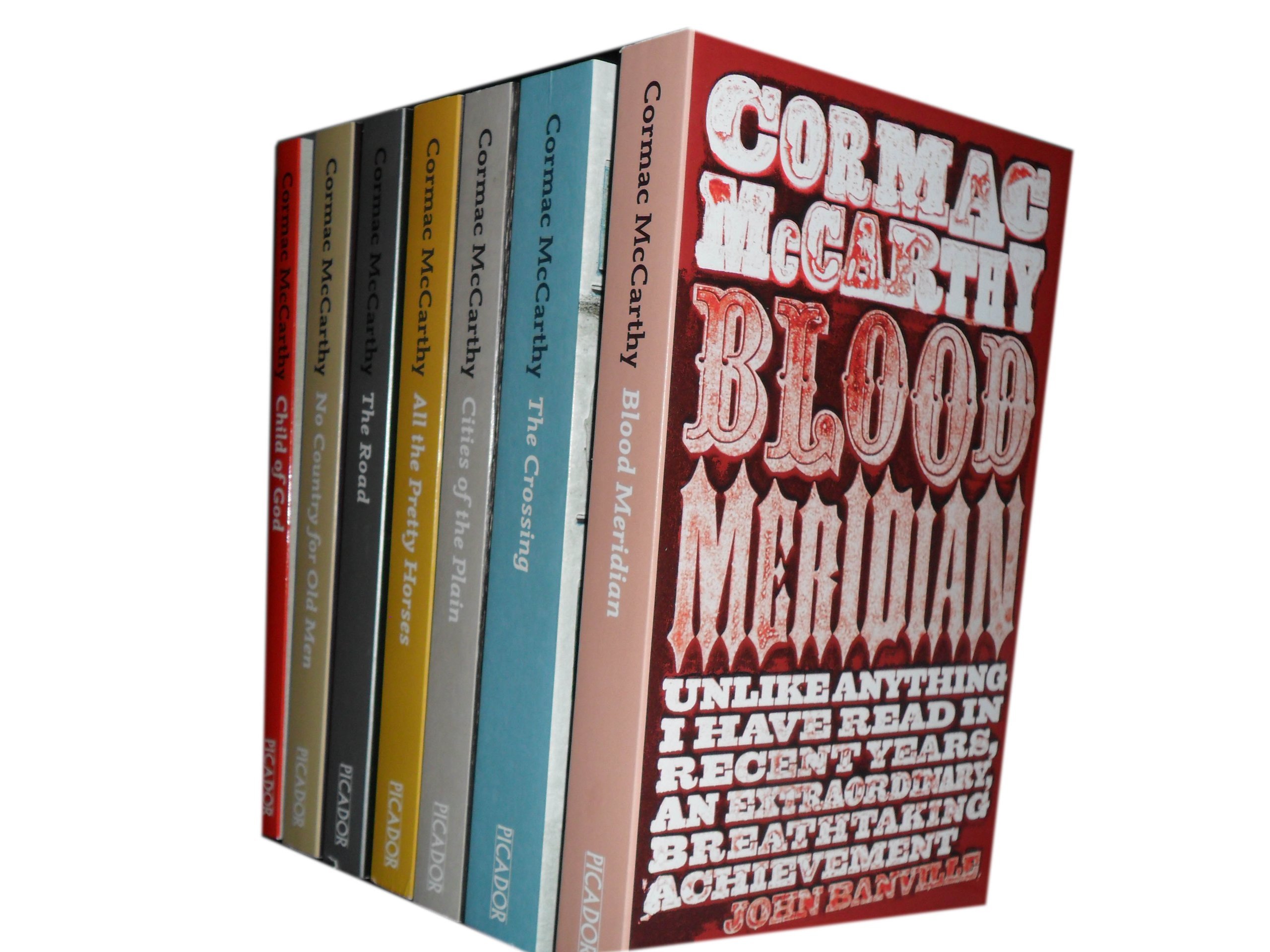 Cormac McCarthy collection 7 Books set. (Blood Meridian, The crossing ...