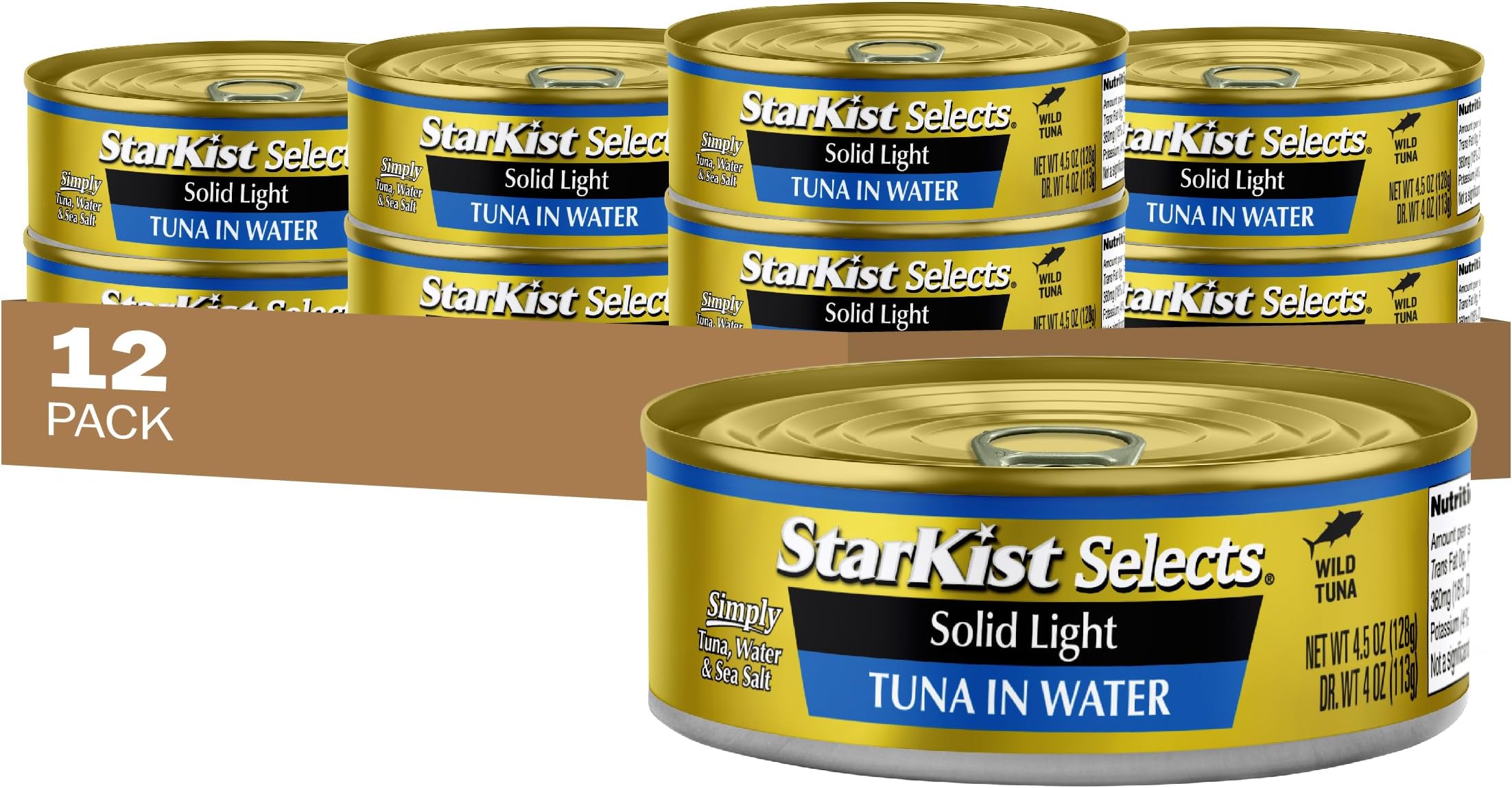 Amazon.com : Chicken of the Sea, Chunk Light Tuna in Water, 5 oz. Can ...