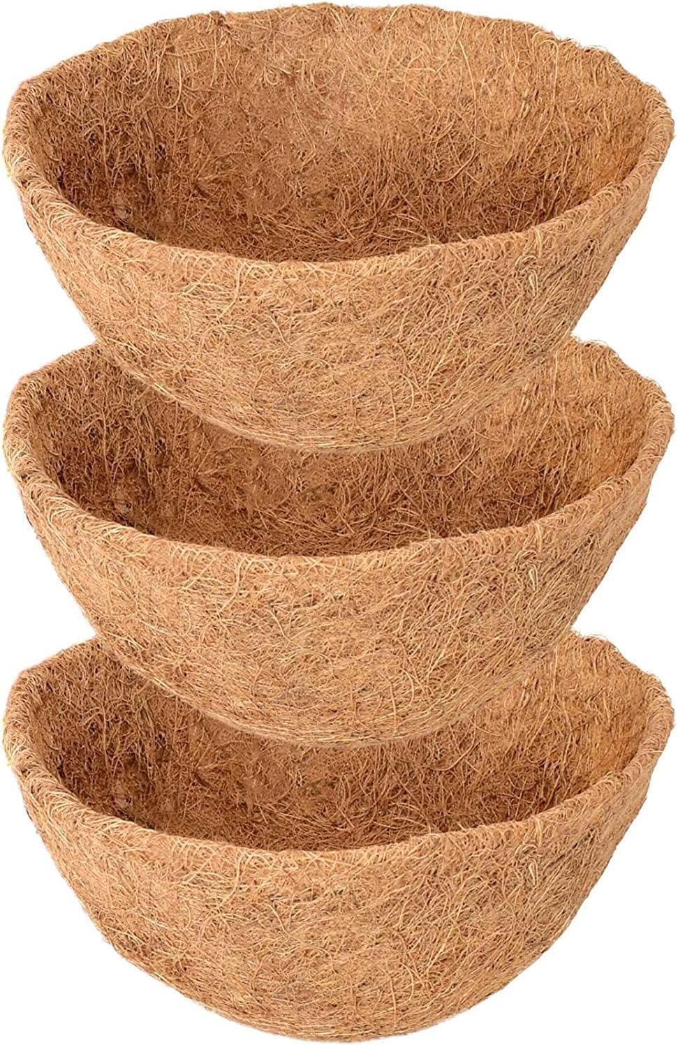 Amazon.com: Legigo 3 Pack 20 Inch Hanging Basket Coco Liners ...