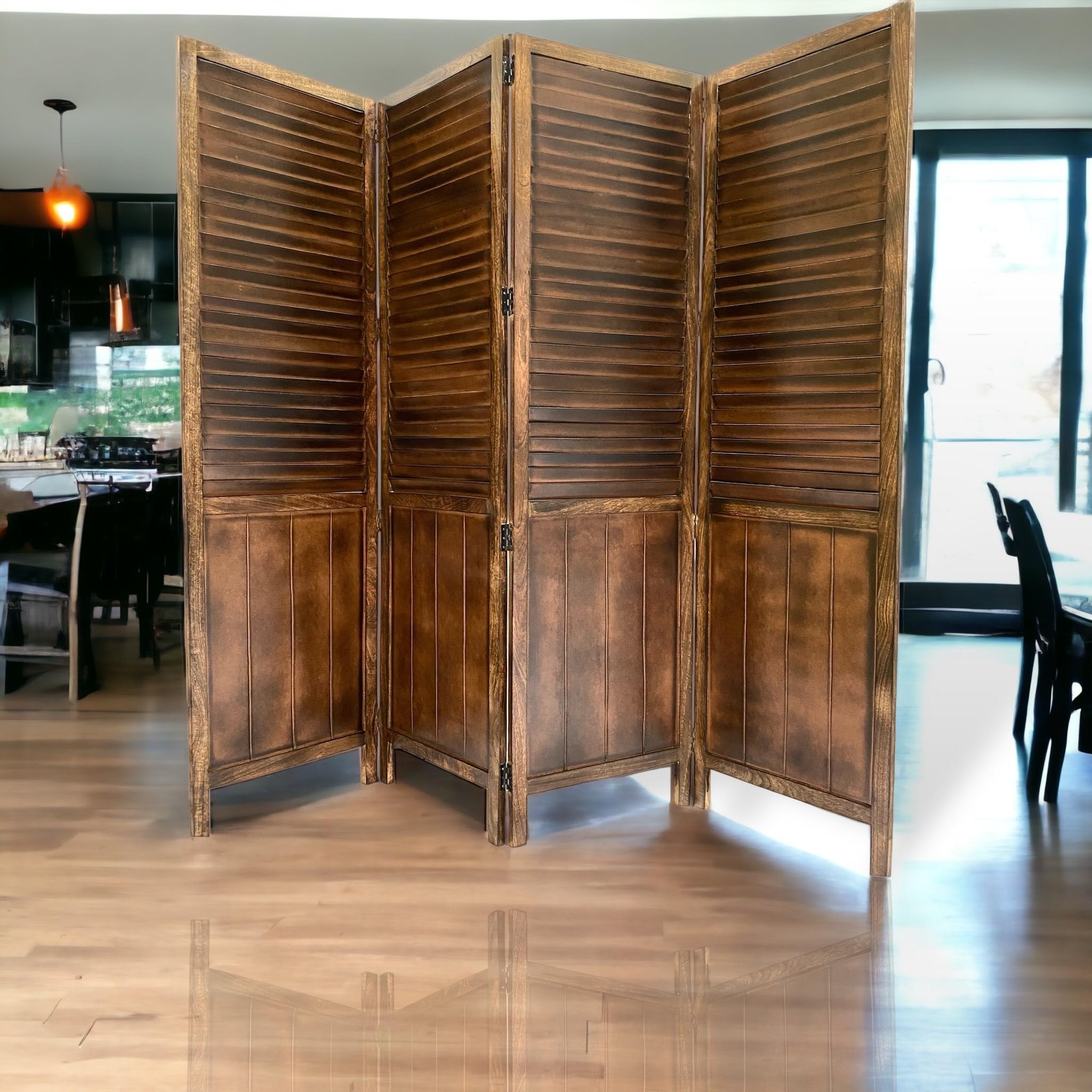 Unique Wood Store Wooden Living Room Divider/Separator/Partitions for ...