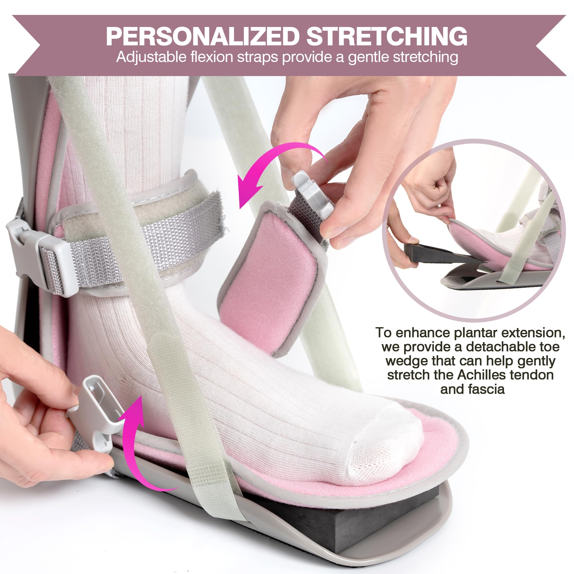 Snapklik.com : Medibot Sleeping Stretch Boot-Plantar Fasciitis Night ...