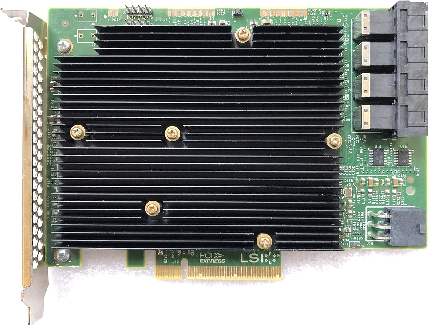 Amazon.com: LSI SAS 9300-16I 12GB/S SATA+SAS HBA Host Bus Adapter Card ...