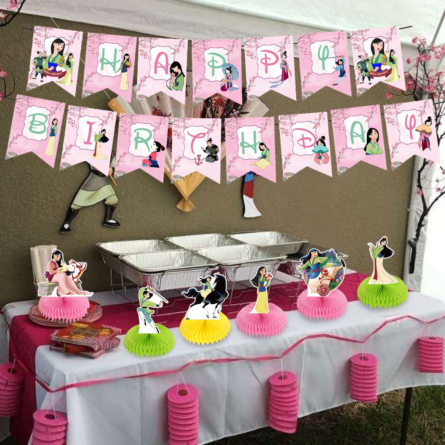 Mulan Party Mulan Party Decorations,Birthday Supplies For Princess