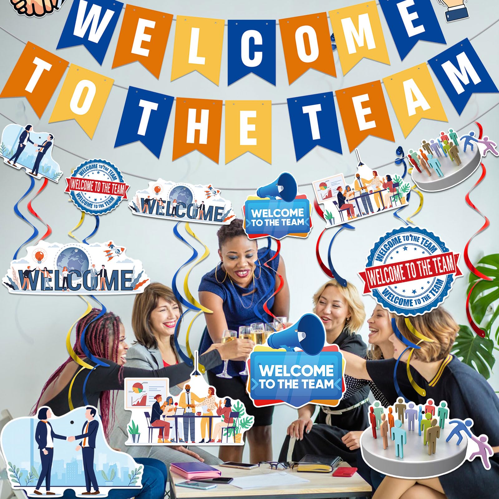 Welcome Back Sign For Co Worker 4x6, WELCOME BACK, Team, Coworker,