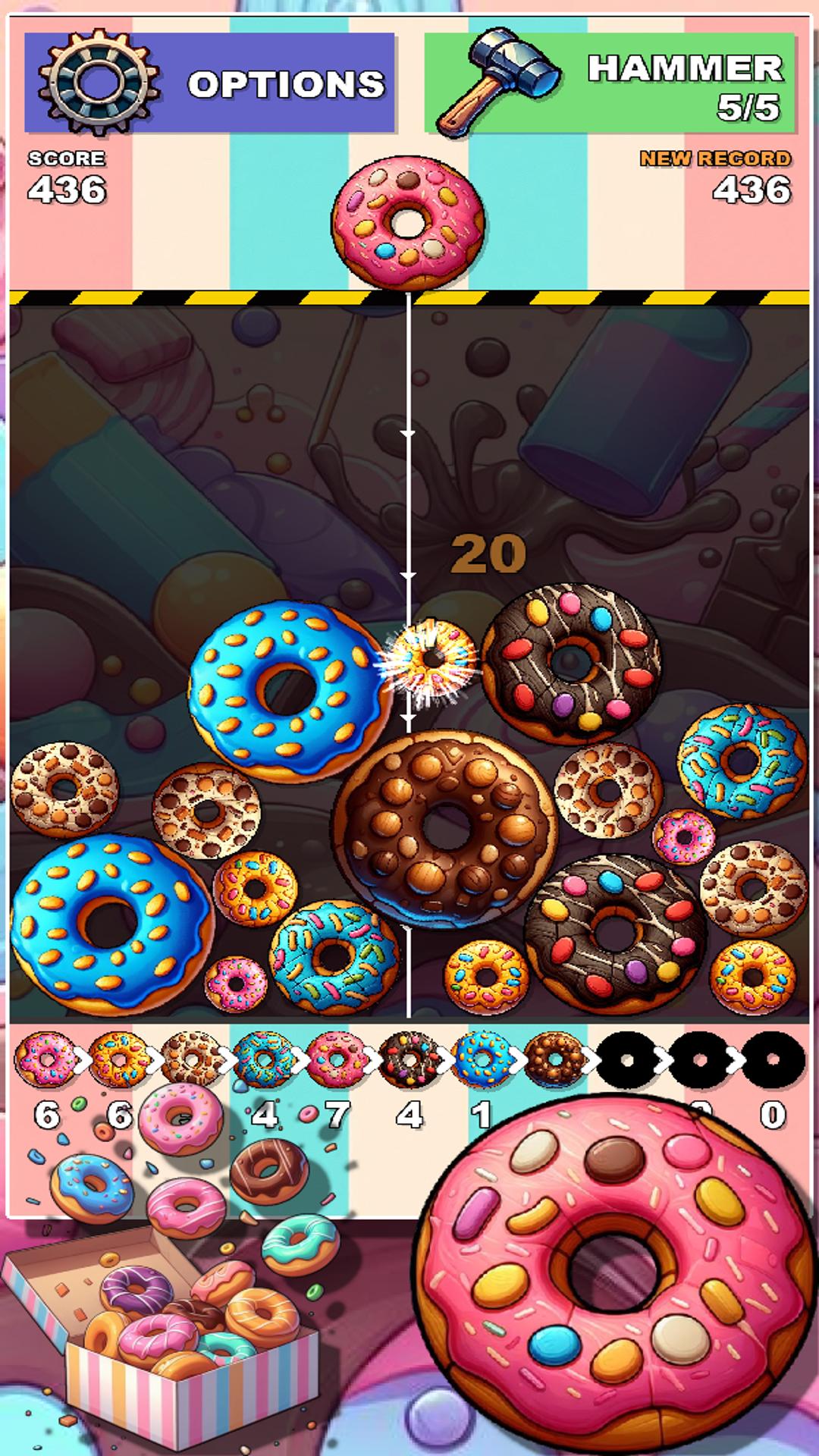 Merge Donuts - Puzzles for children / kids - [2,3,4,5,6,7,8,9,10 years ...
