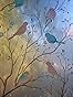 Amazon.com: Countewol Bird Window Film Upgraded Reusable Stained Glass ...