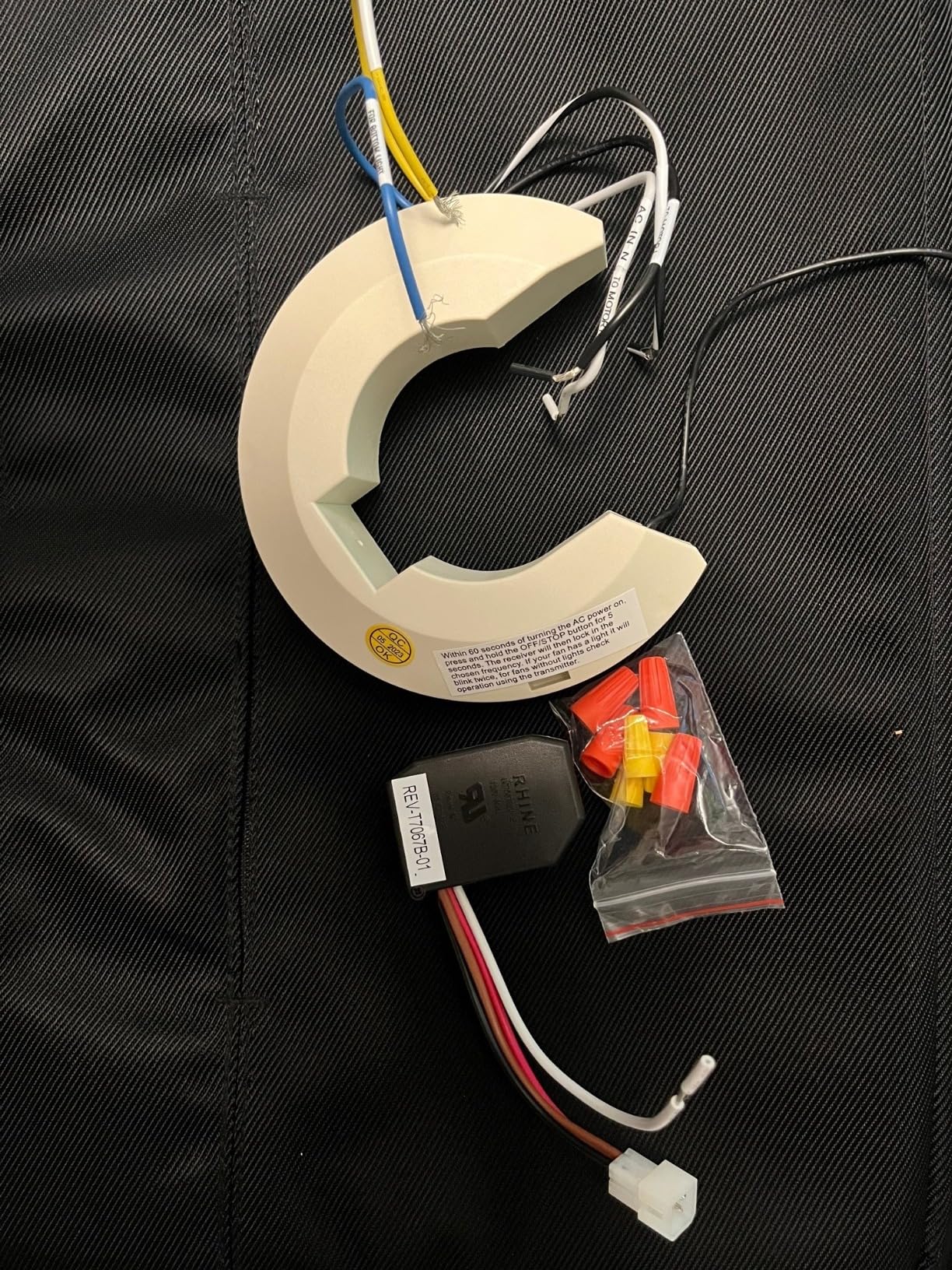 Ceiling Fan Control Receiver RCK55 Replacement for Emerson Ceiling Fans RC6 and Kathy Ireland ...