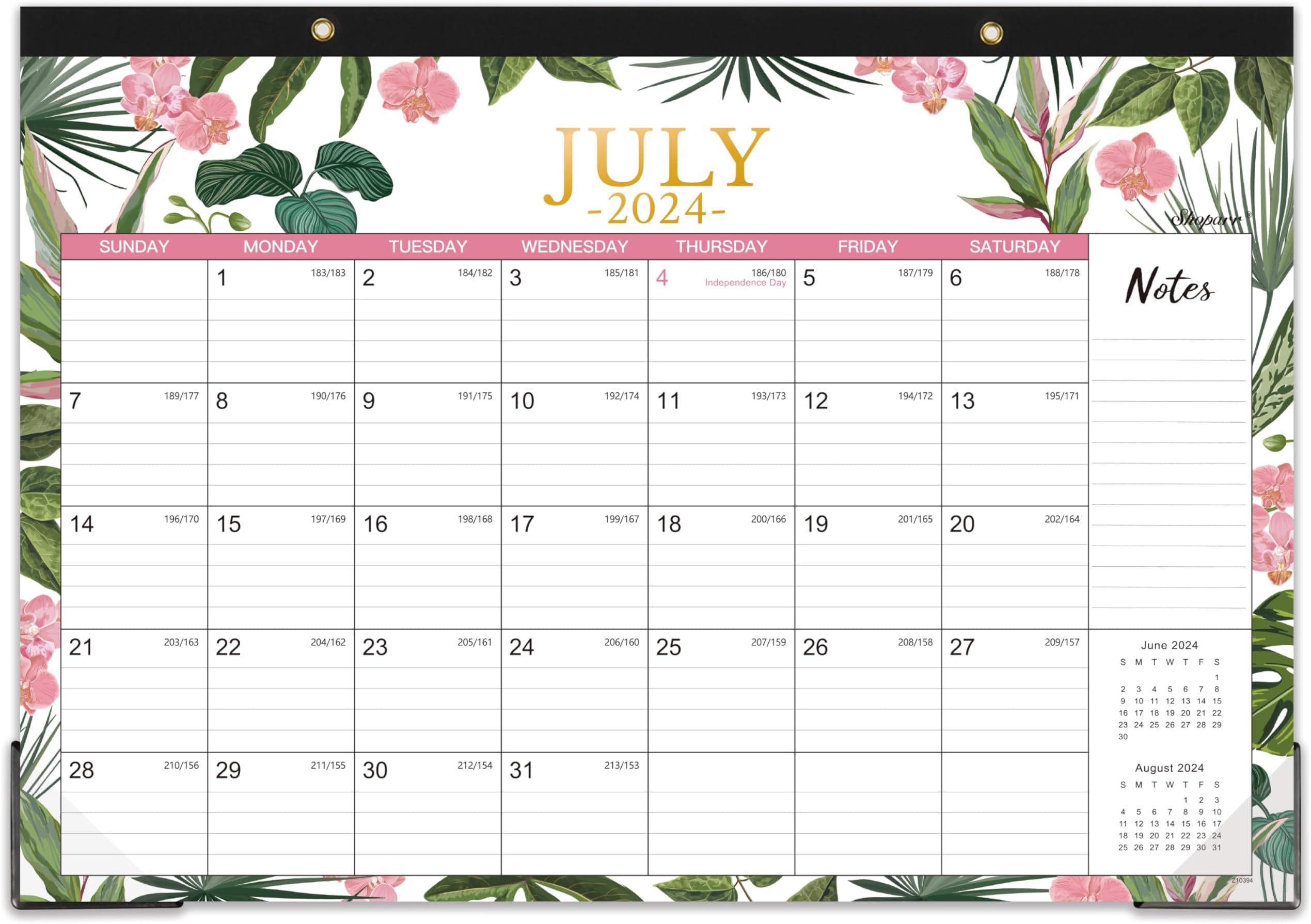 Amazon.com : Calendar 2024-2025 - Desk Calendar 2024-2025, JUL 2024 ...