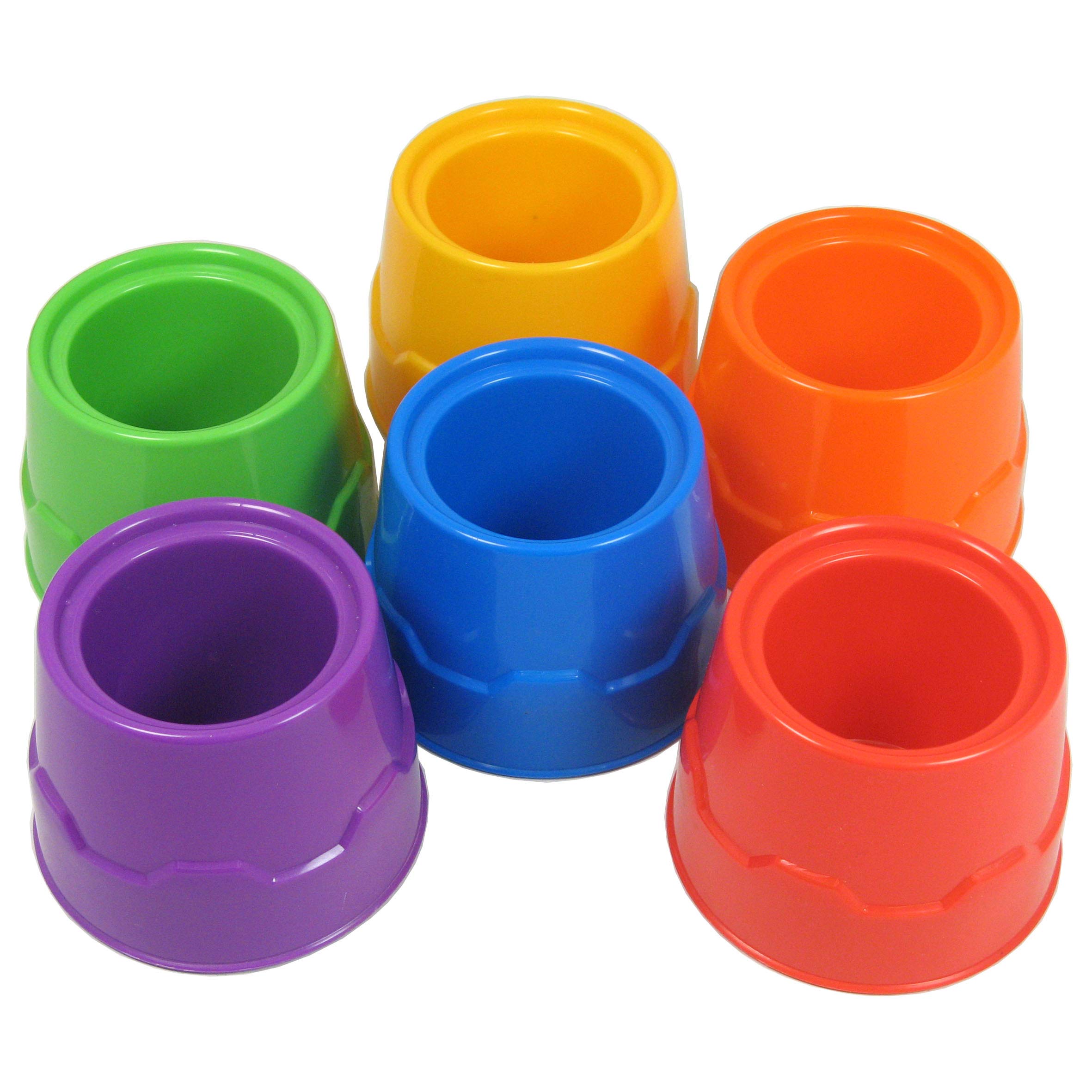Craftplay Non-spill paint/storage pots | Pack of 6 | Ideal paint pots ...