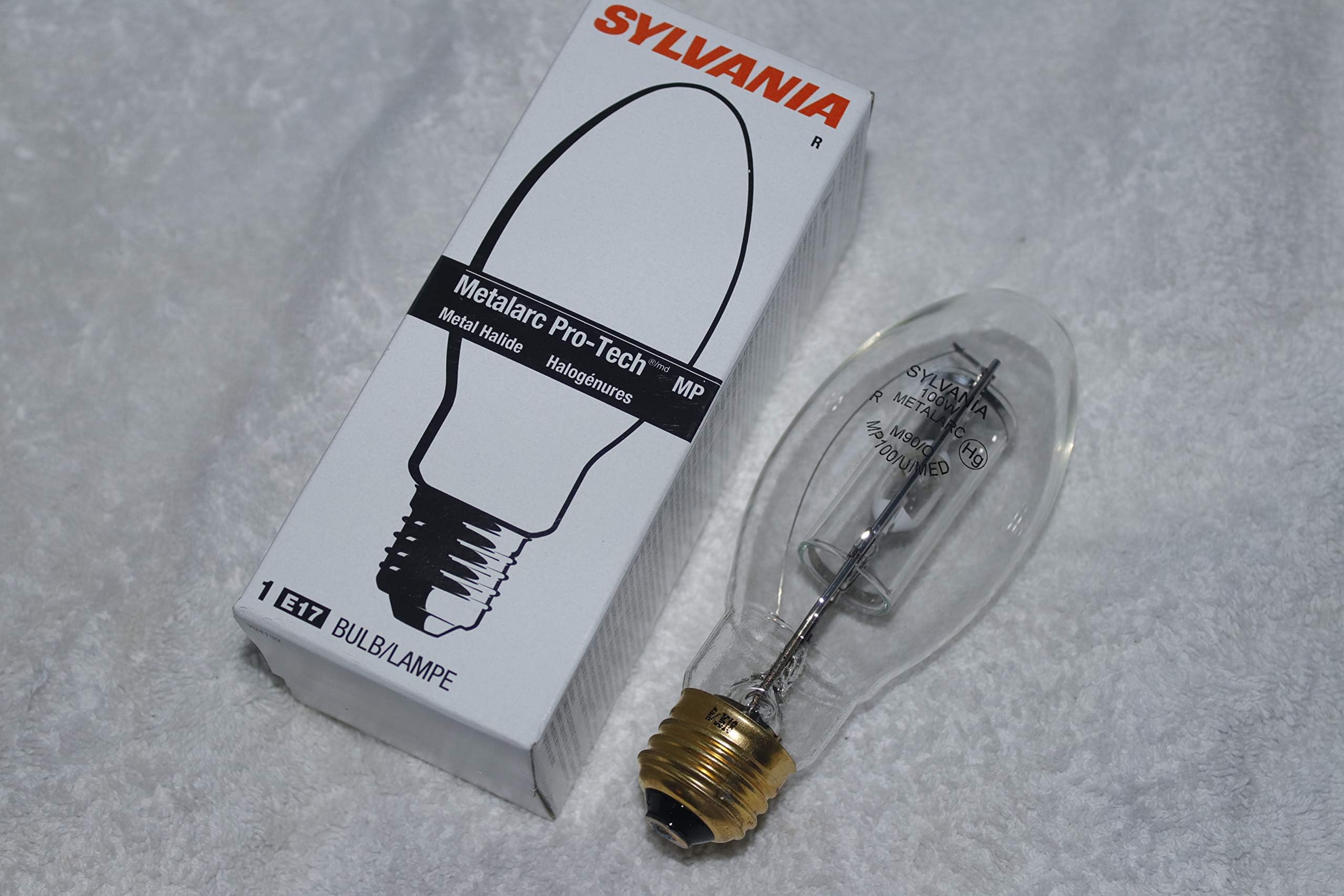 Sylvania 64417 Pulse Start Metal Halide 100W Light Bulb Lamp MP100/U ...