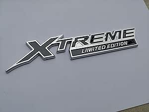 Amazon.com: XTREME LIMITED EDITION Rear Trunk Emblem Decal Sticker For ...