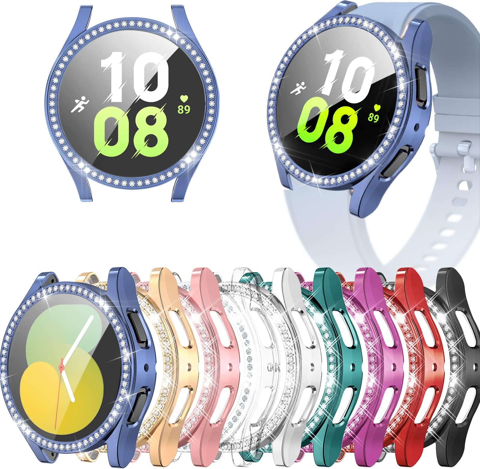 Amazon.com: Surace Soft TPU Case for Galaxy Watch 4 & Galaxy Watch 5 ...