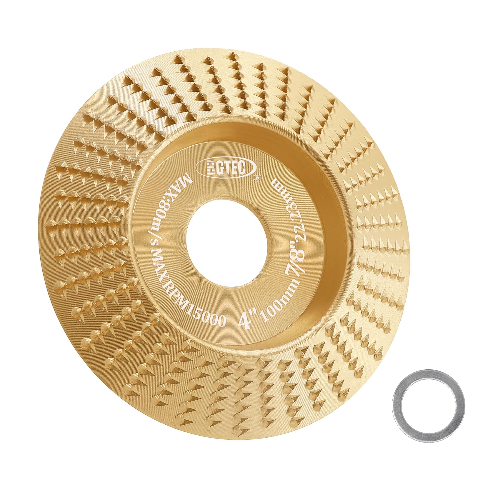 Snapklik.com : BGTEC Premium Wood Carving Disc Grinder Wheel Disc For ...