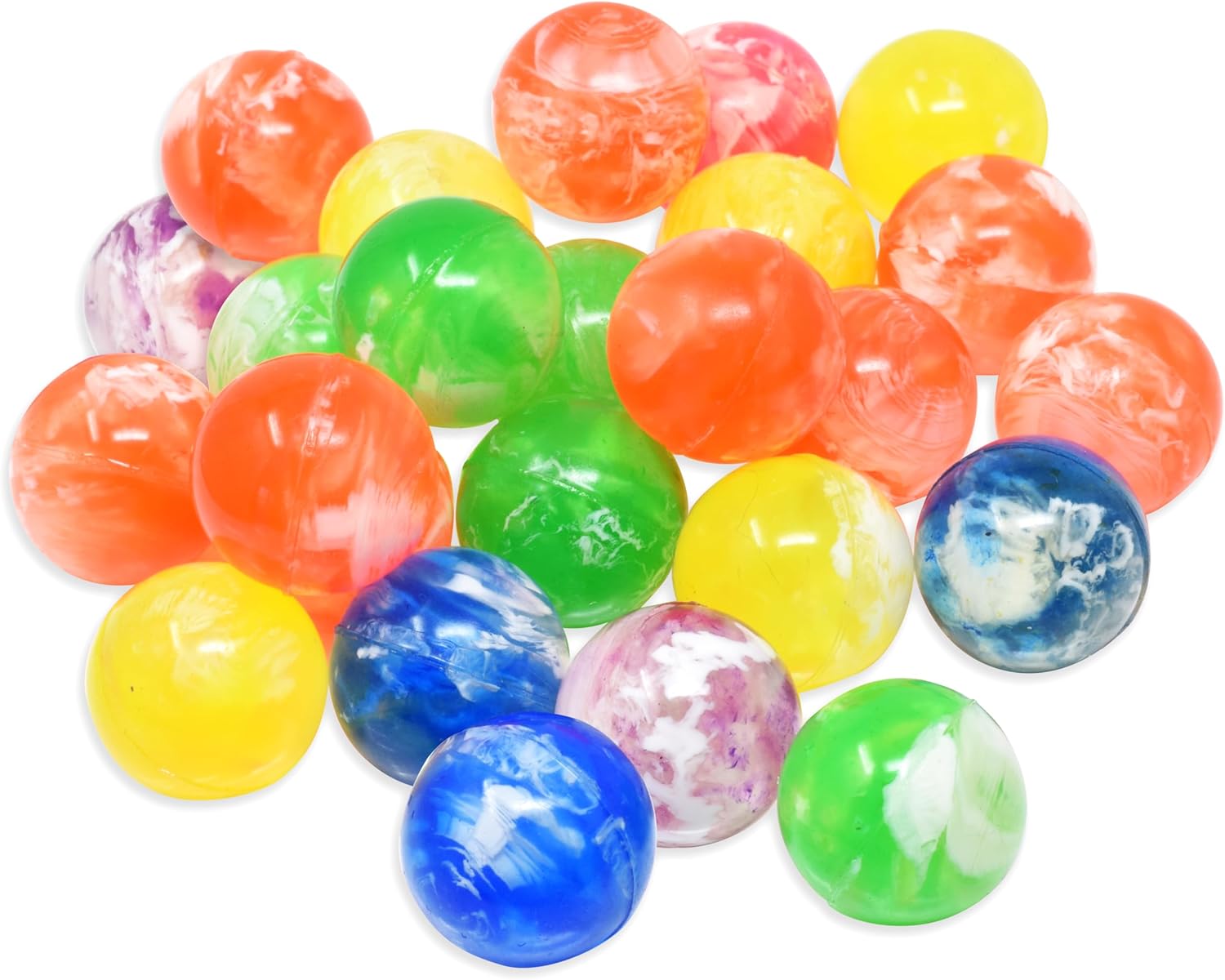 Amazon.com: 25 Bouncy Balls for Kids Party Favors | Clouds Bouncy Ball ...