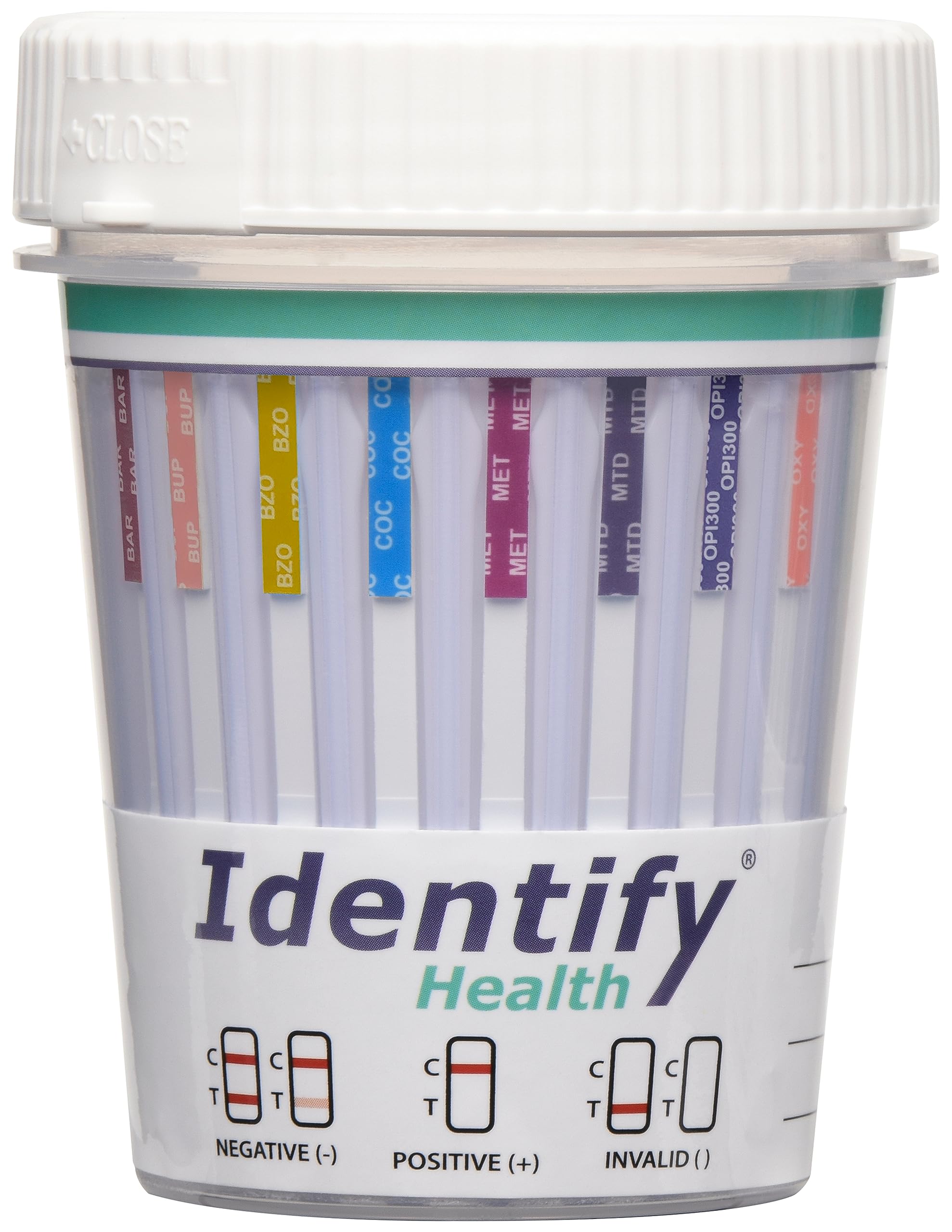 Amazon.com: Identify Health Drug Screen Test - 25 Pack - 9 Panel CLIA ...