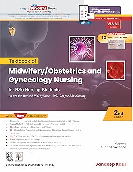 Buy Textbook Of Midwifery Obstetrics And Gynecology Nursing For Bsc Nursing Students 2Ed (Pb ...