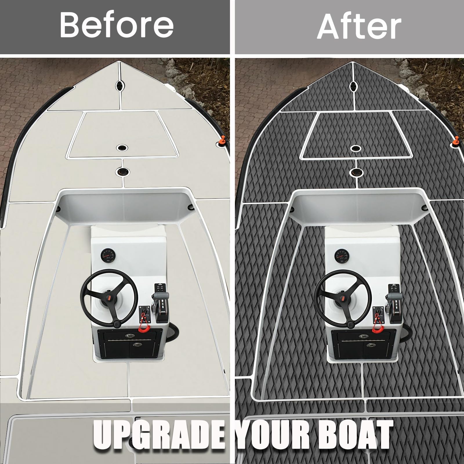 Snapklik.com : Camo Boat Flooring EVA Foam 472"x944" Self-Adhesive Camouflage Boat Decking Floor ...