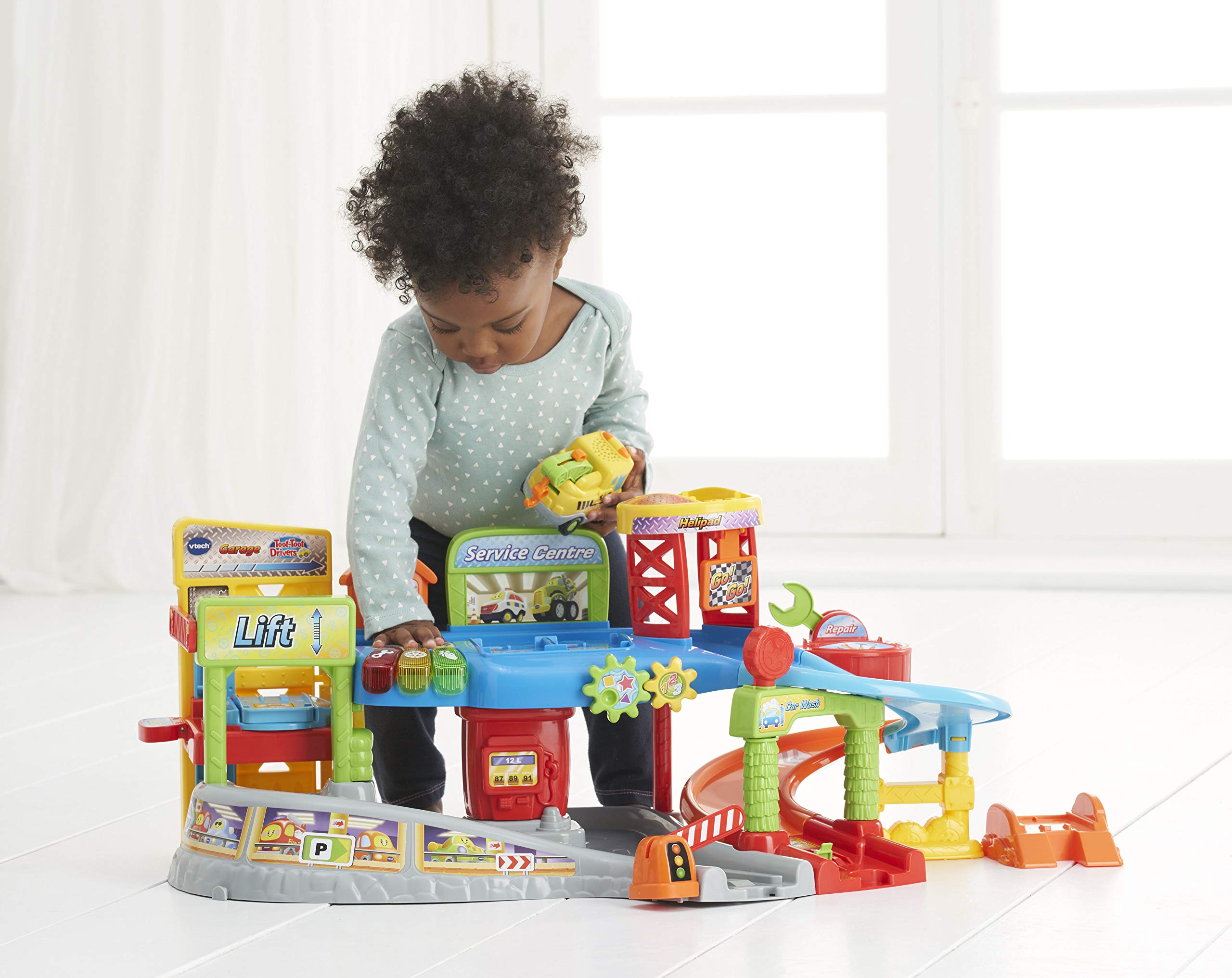 Buy VTech Toot-Toot Drivers Garage, Racing Cars for Boys and Girls, Car ...
