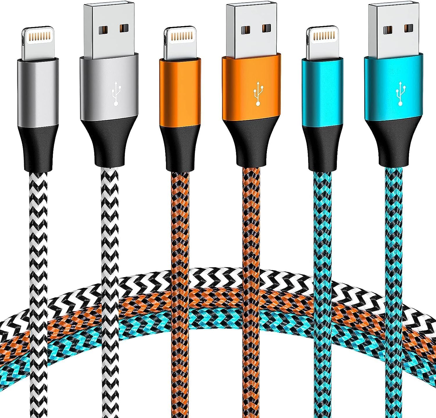 Amazon.com: iPhone Charger [Apple MFi Certified] Lightning Cable 3Ft ...