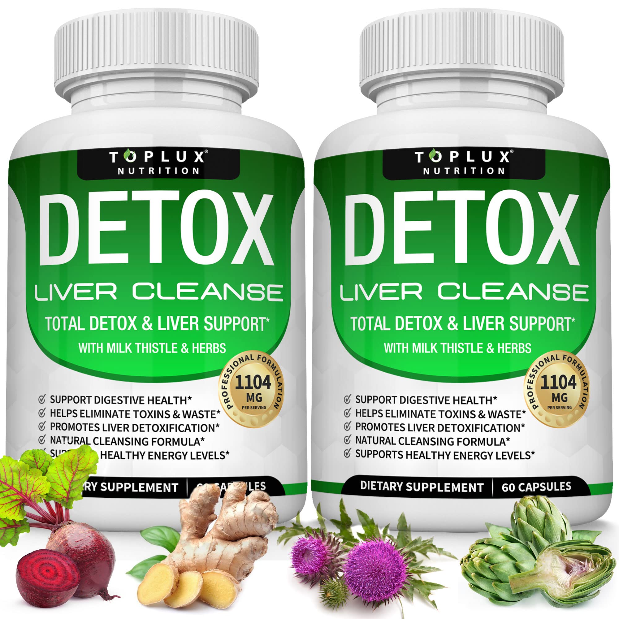 Amazon.com: Detox Cleanse Liver Support & Repair Formula - Liver ...