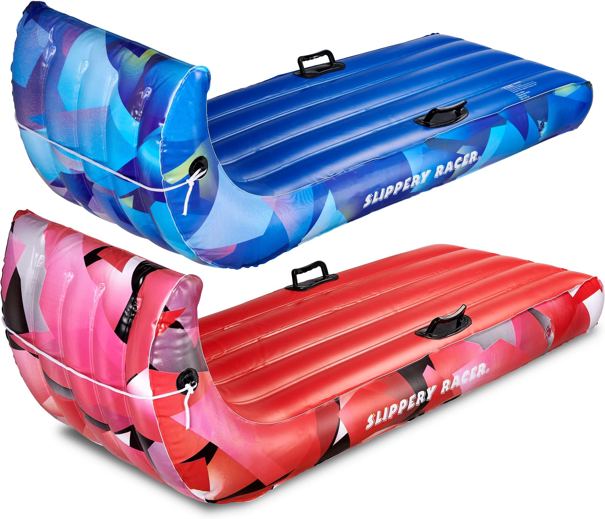 Amazon.com: FUNBOY Winter Fun Inflatable Toboggan, Retro 2 Pack, Retro ...