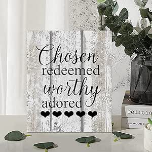 Amazon.com: Chic Style Wood Pallet Inspirational Motivational Quote ...