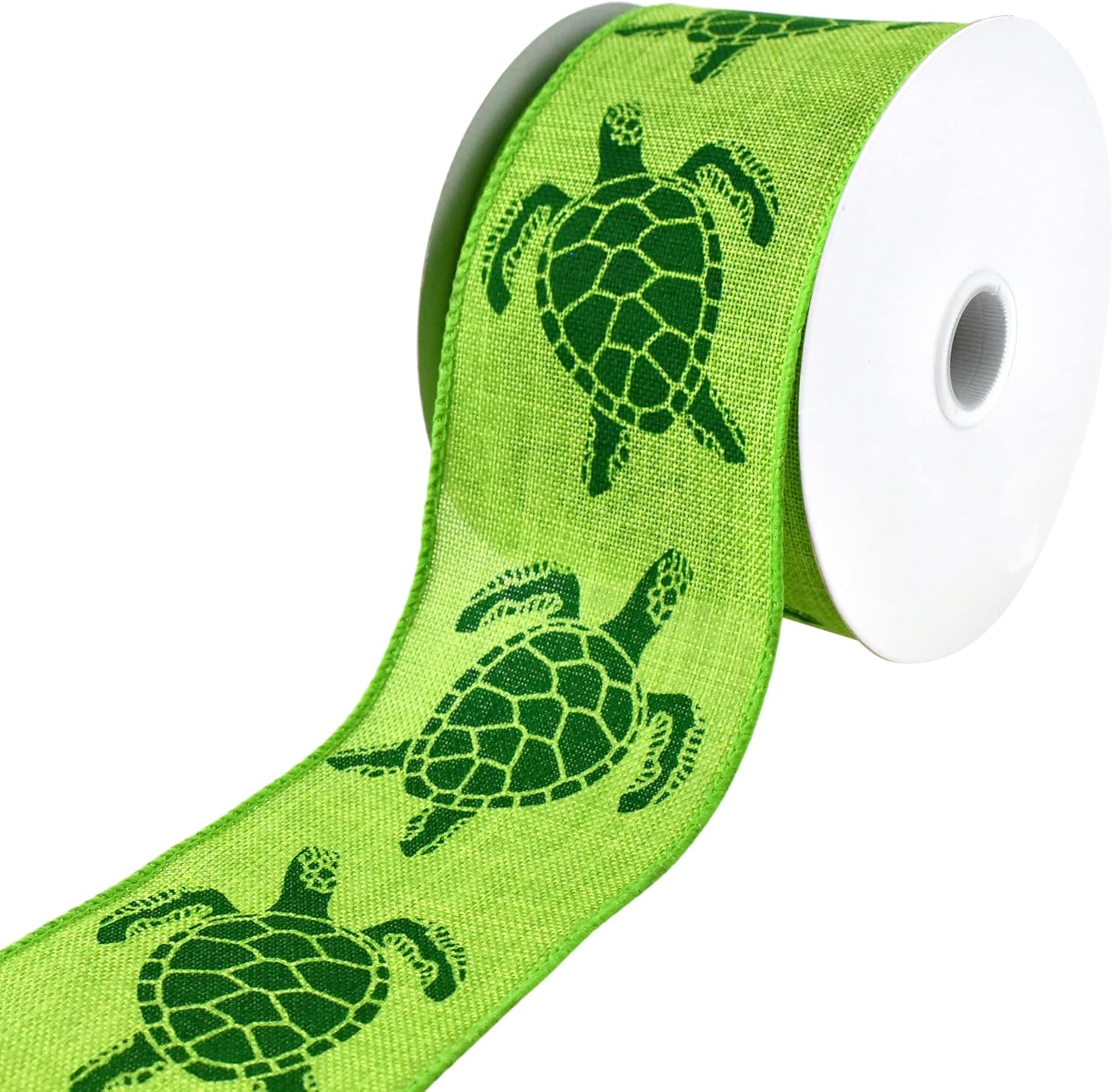 Amazon.com: Homeford Sea Turtle Wired Ribbon, 2-1/2-inch, 10-Yard, Lime