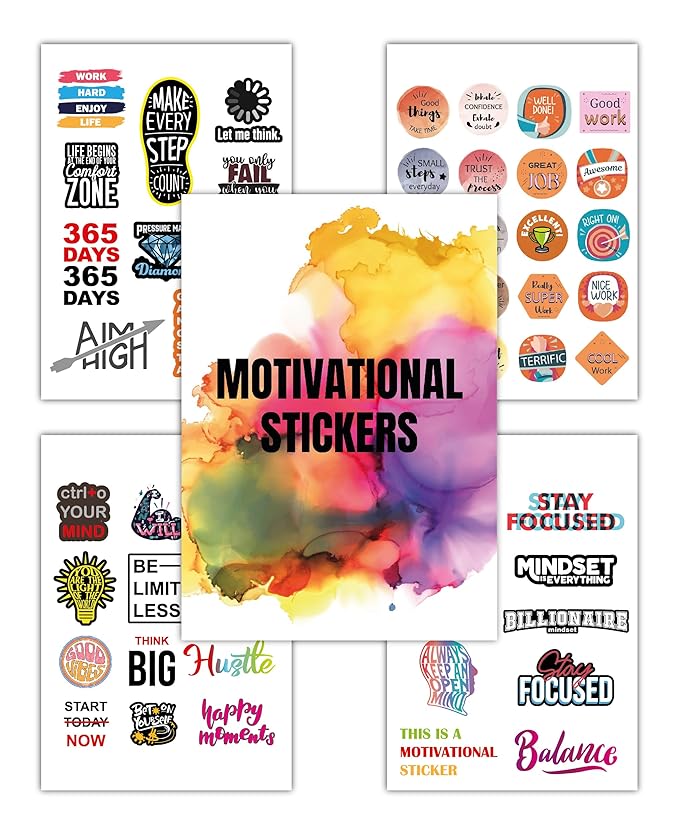 51 Pcs Motivational Quotes Scrapbook Stickers for Journal Laptop Girls ...