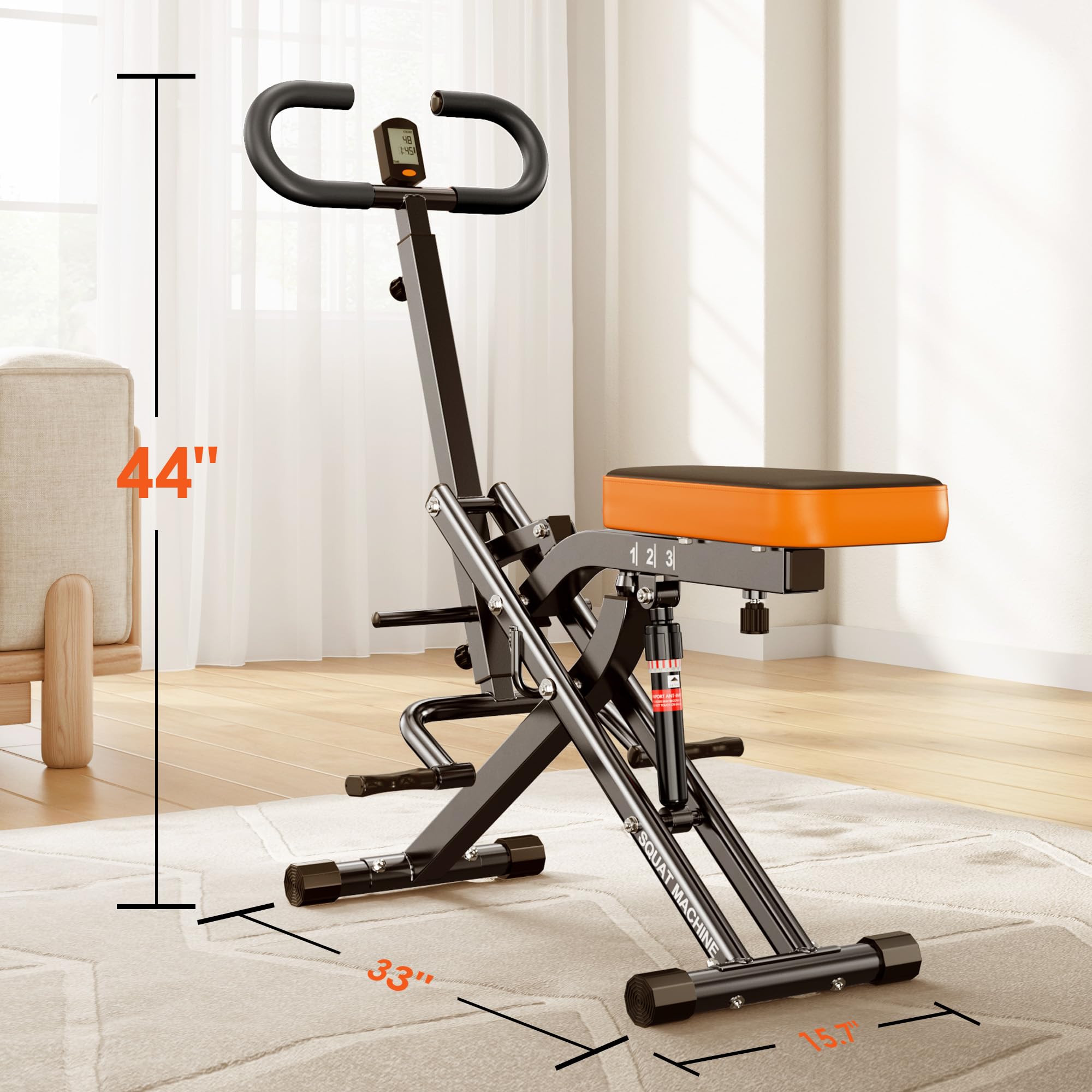 Snapklik.com : Squat Machines Rowing Machine,Full Body Exercise Workout ...