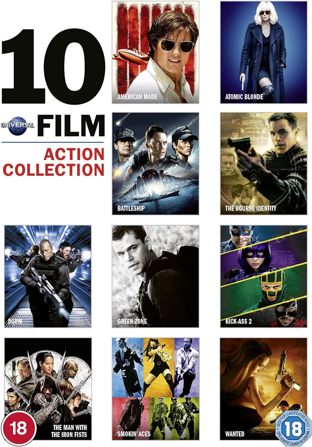 10 Film Action Collection [DVD] [2020]: Amazon.co.uk: DVD & Blu-ray