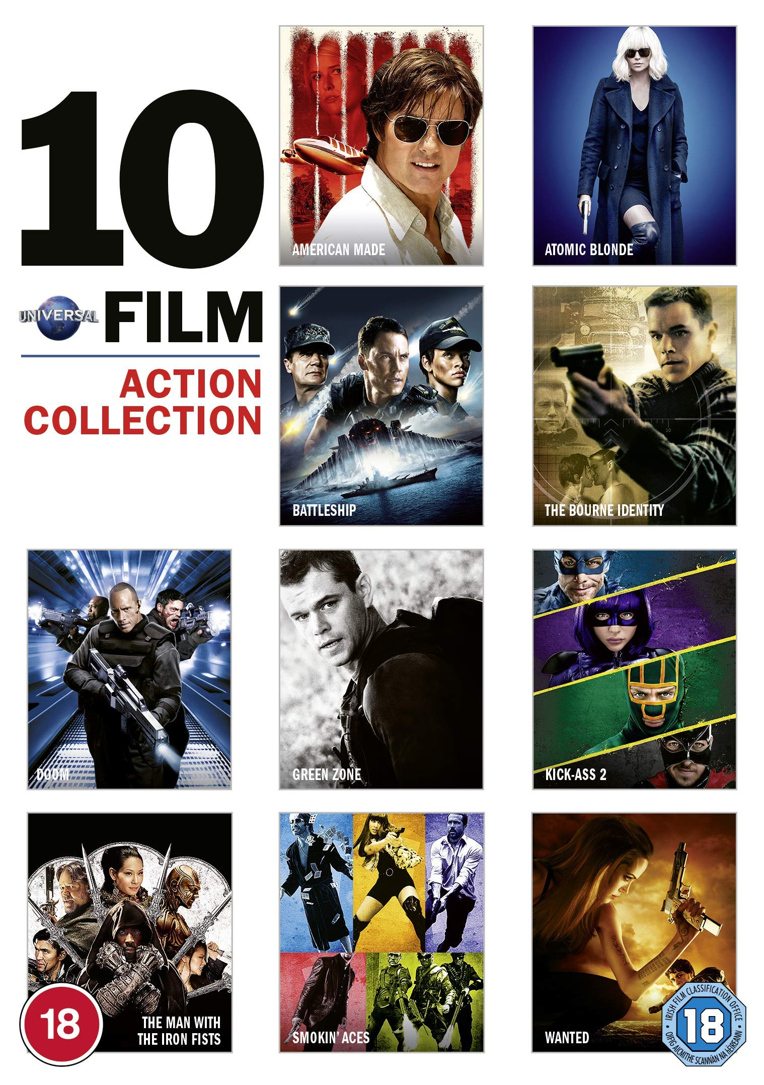 10 Film Action Collection [DVD] [2020]: Amazon.co.uk: DVD & Blu-ray