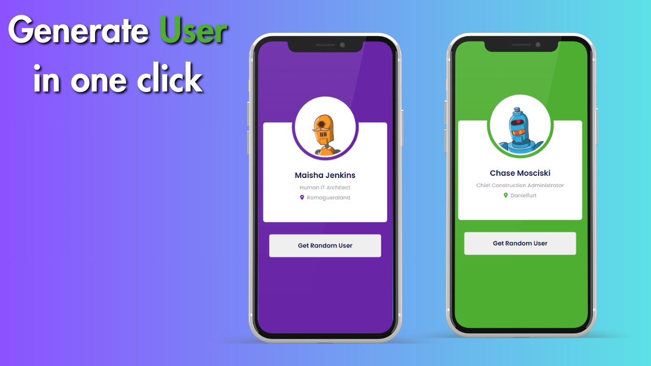 Random user generator - App on Amazon Appstore
