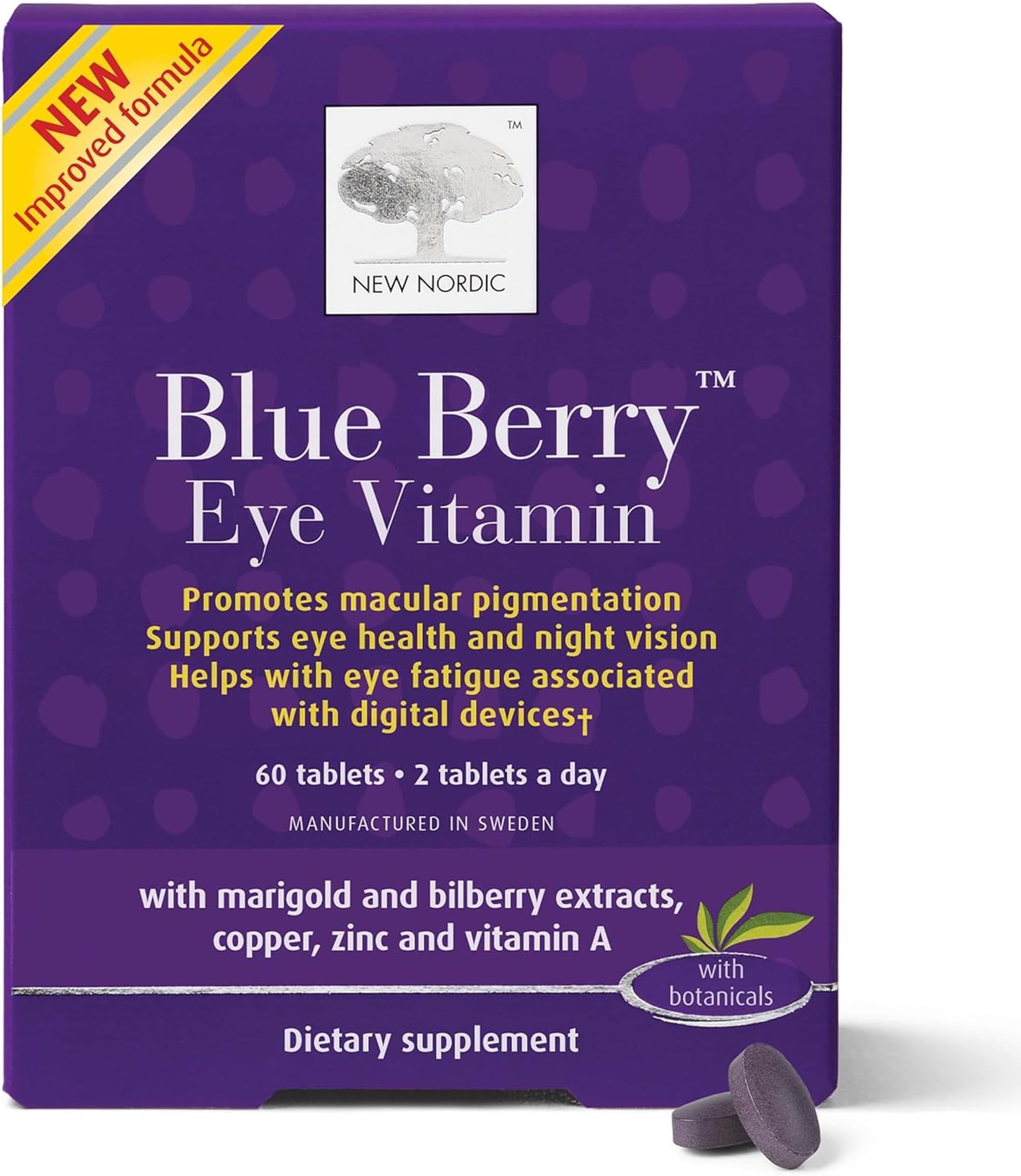 Amazon.com: Blueberry Lutein Gummies with 120 Count - 2 Month Supply ...