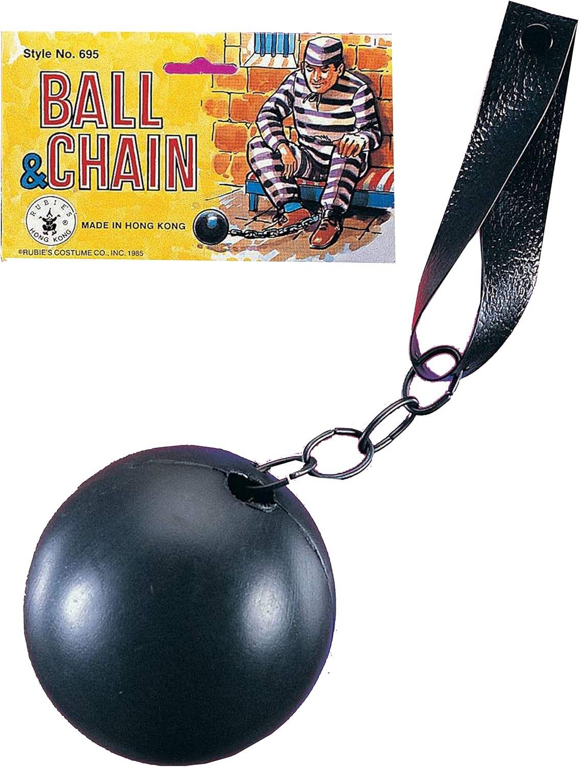 Rubies 695NS Official Ball and Chain Prisoner, Adult's, One Size ...