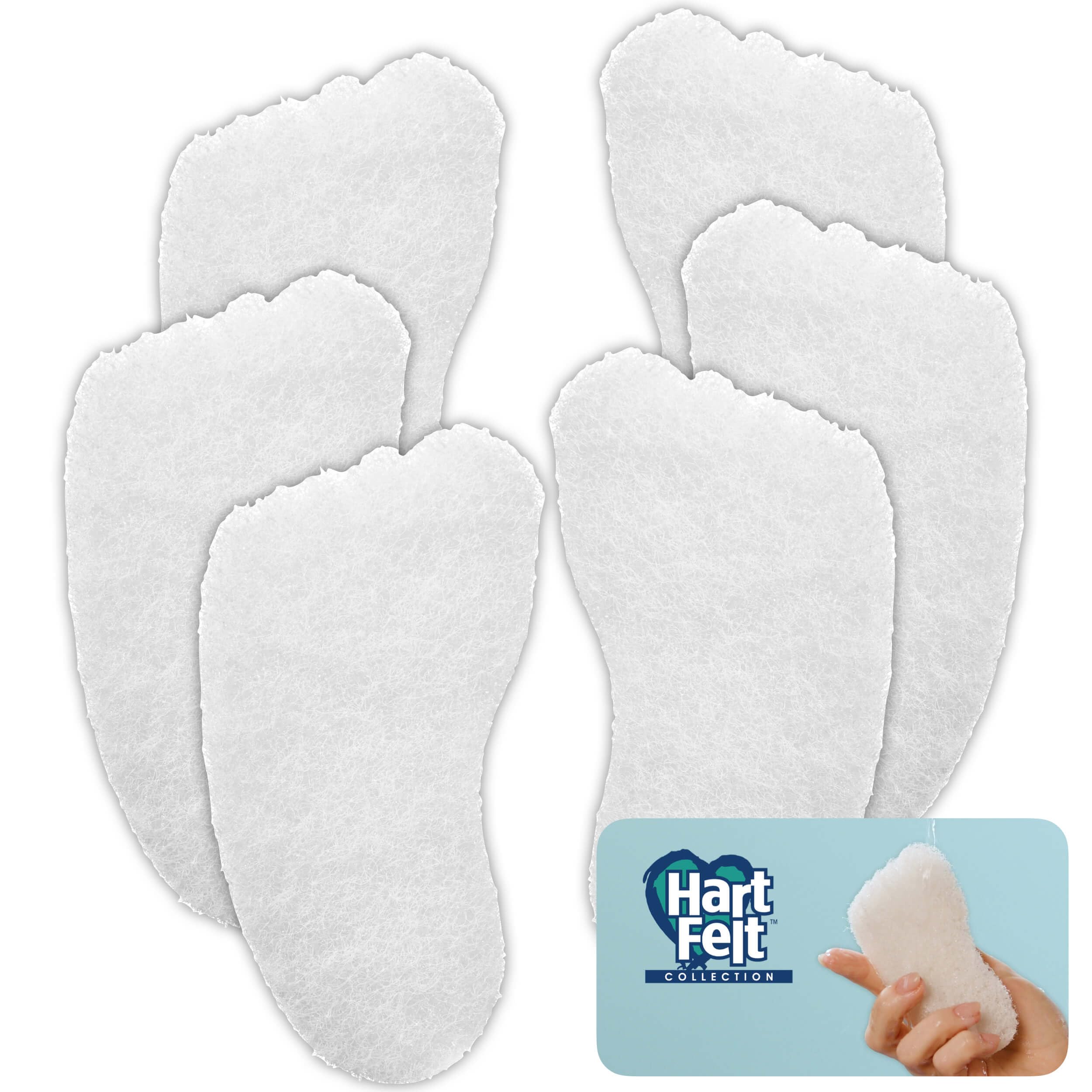 Amazon.com: HartFelt Foot Exfoliating Sponge | Chemical-Free Foot ...