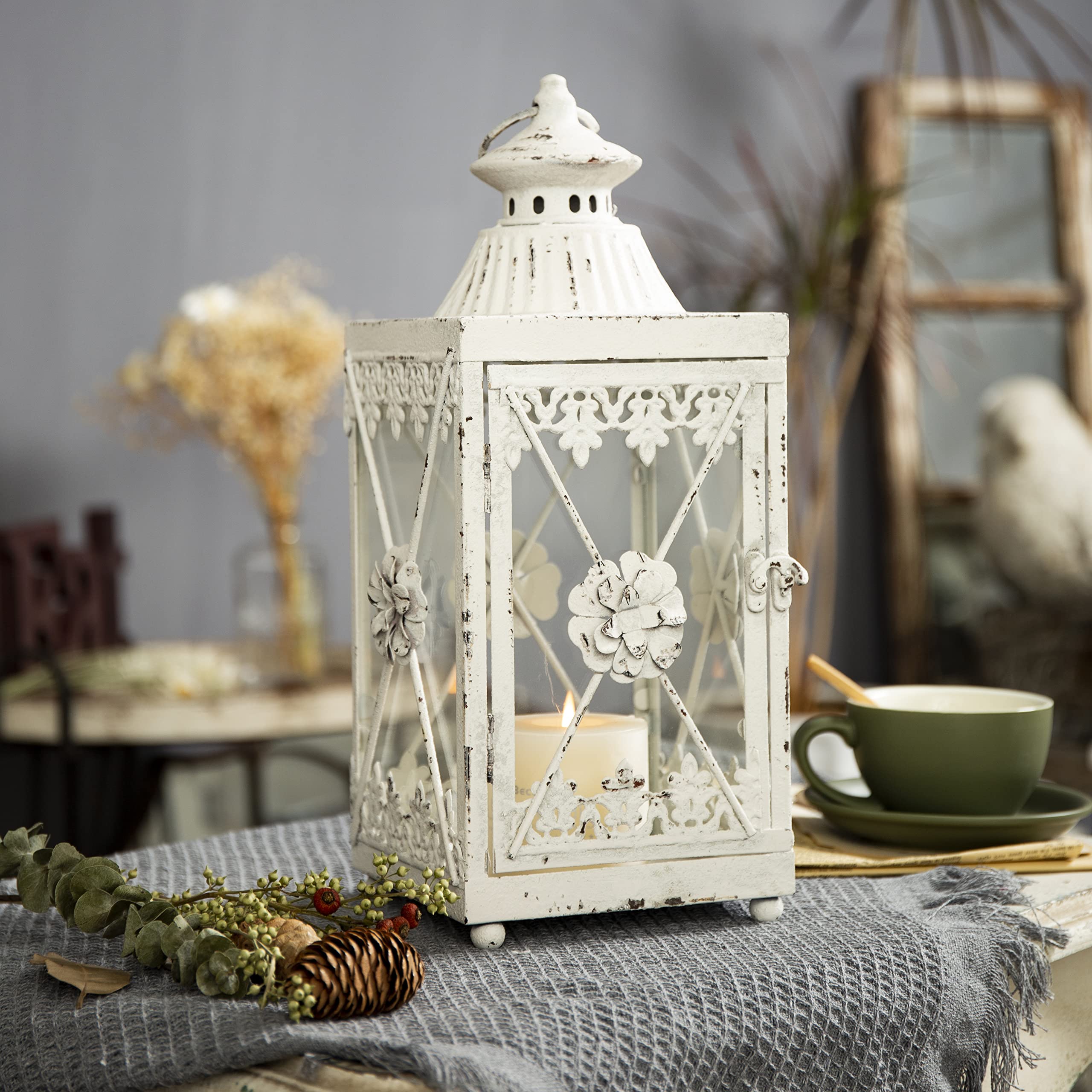 Vintage Laterne Lantern W. Handle