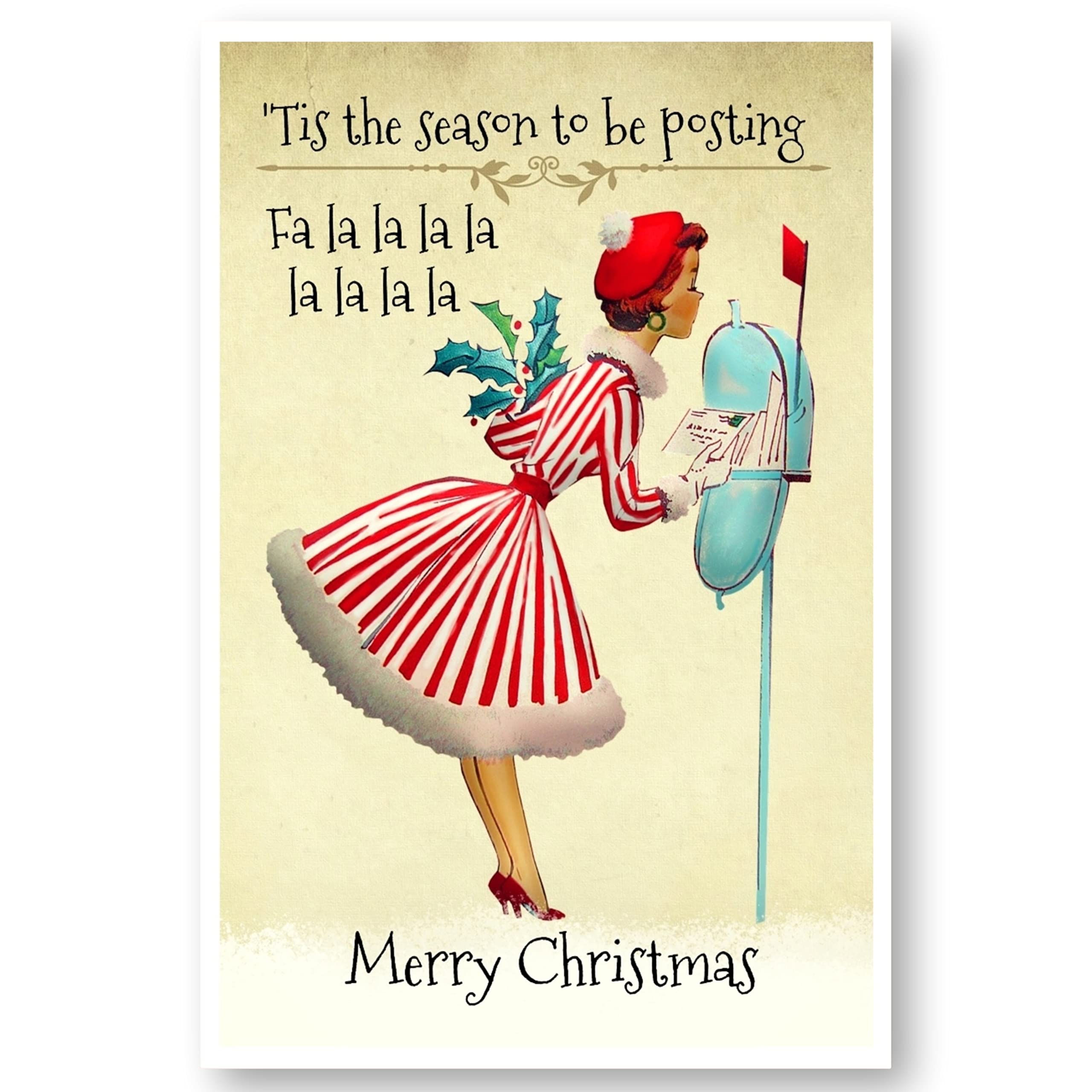 1940s Christmas Card