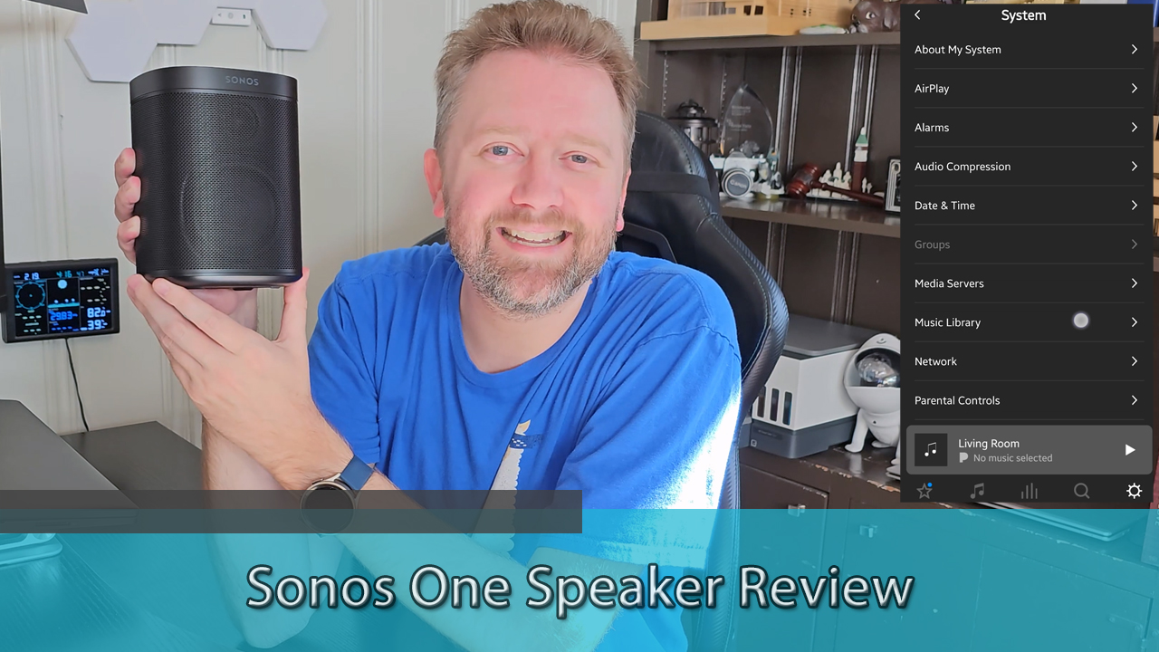 Watch Sonos One Smart Speaker System - Review on Amazon Live