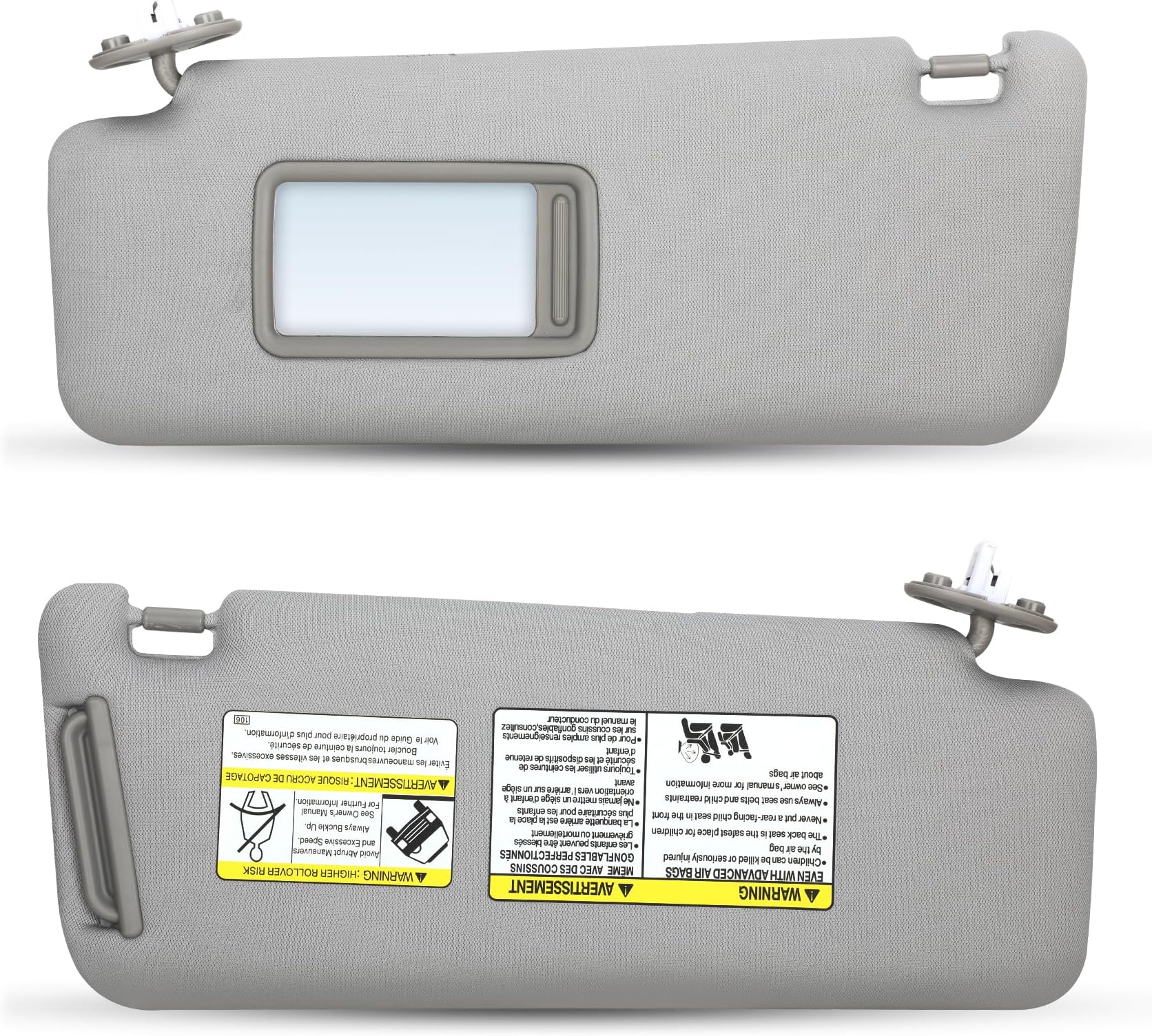 Amazon.com: 74320-35A91-B1 Sun Visor,Front Left Driver Side Sun Visor ...