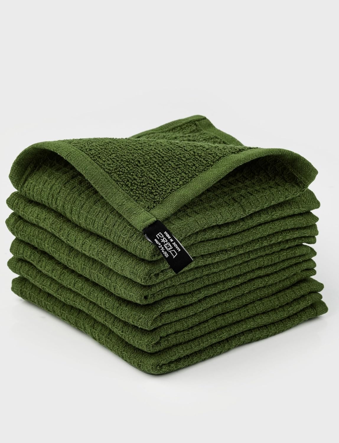 Amazon.com: Candy Cottons 100% Cotton One Side Waffle One Side Terry ...