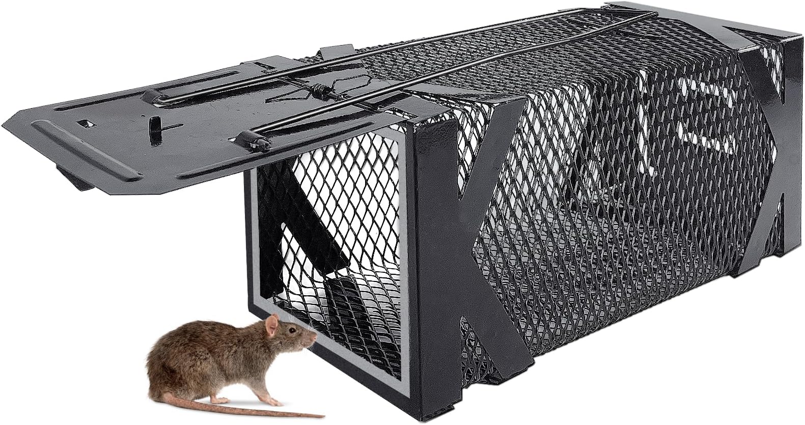 Amazon.com : Humane Multi-Catch Repeater Rat Trap : Home Pest Control ...