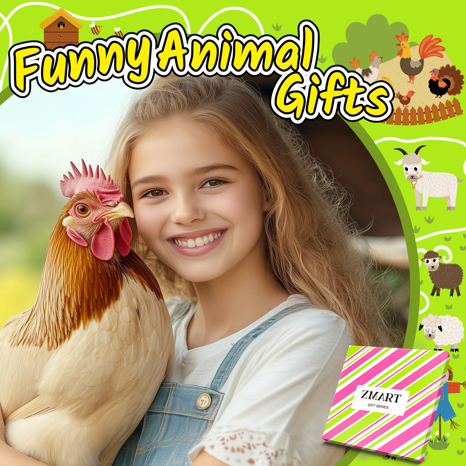 Snapklik.com : Funny Chicken Gifts For Girls - Novelty Cute Chicken ...