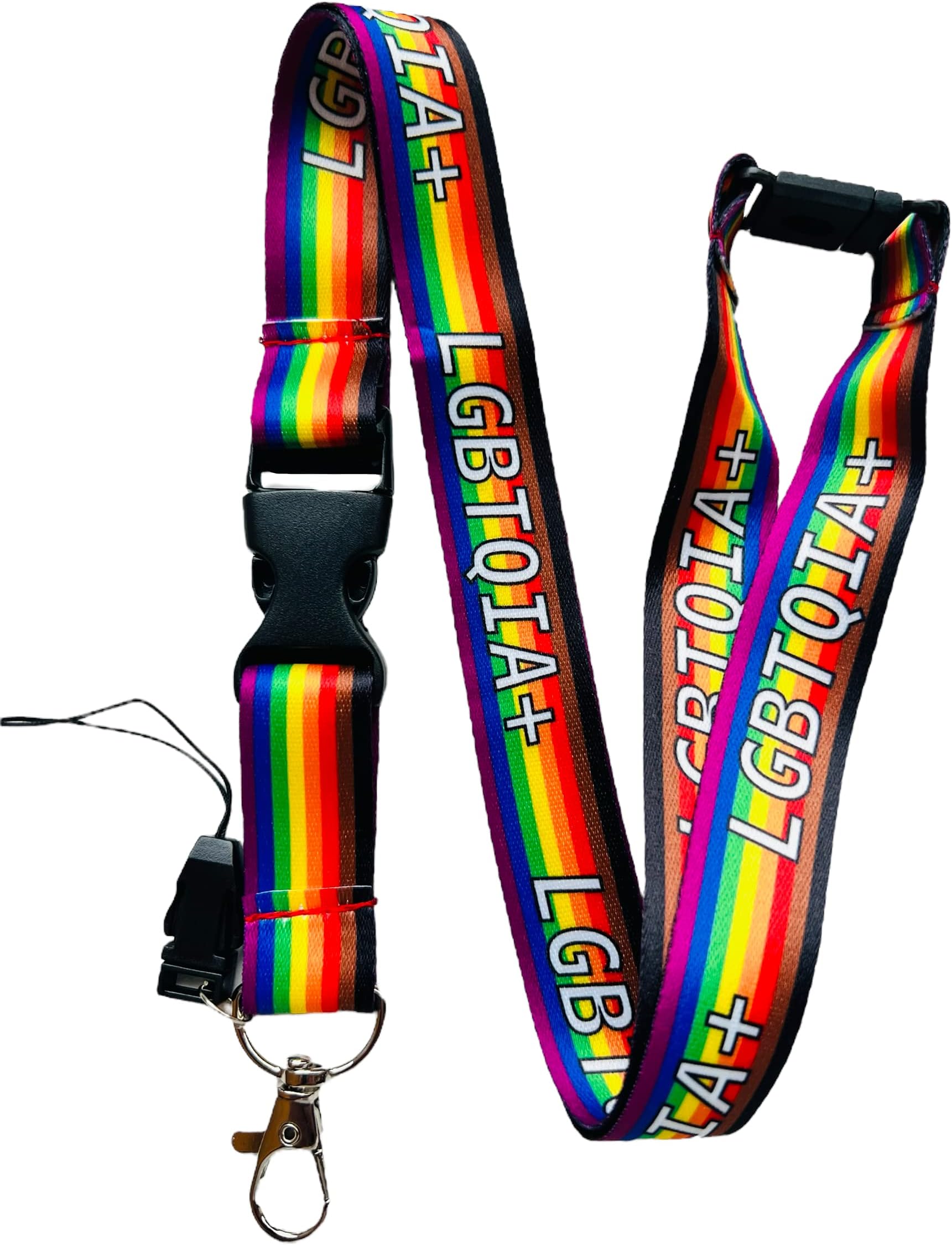 Amazon.com : New Lesbian Lanyard - LGBT Gay Pride Pride Keychain Badge ...