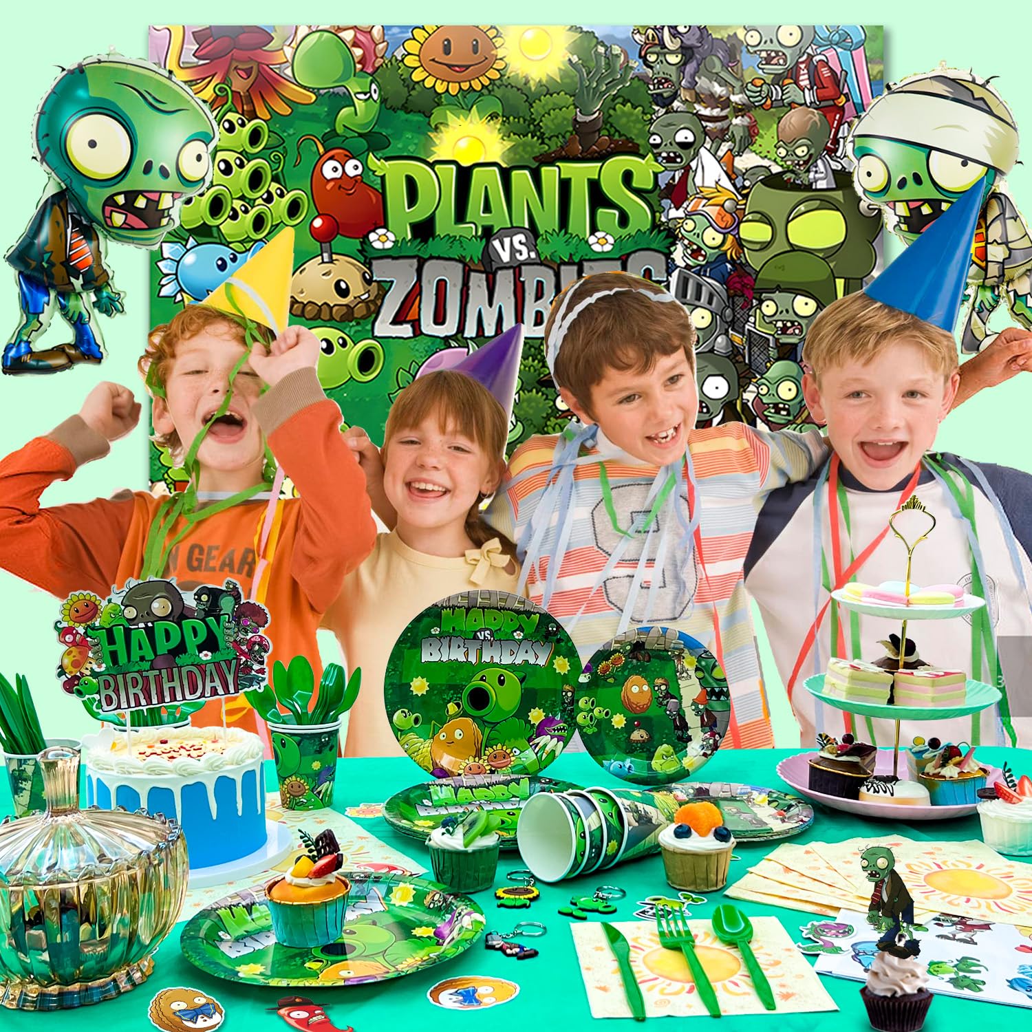 Plants Vs Zombies Birthday Party