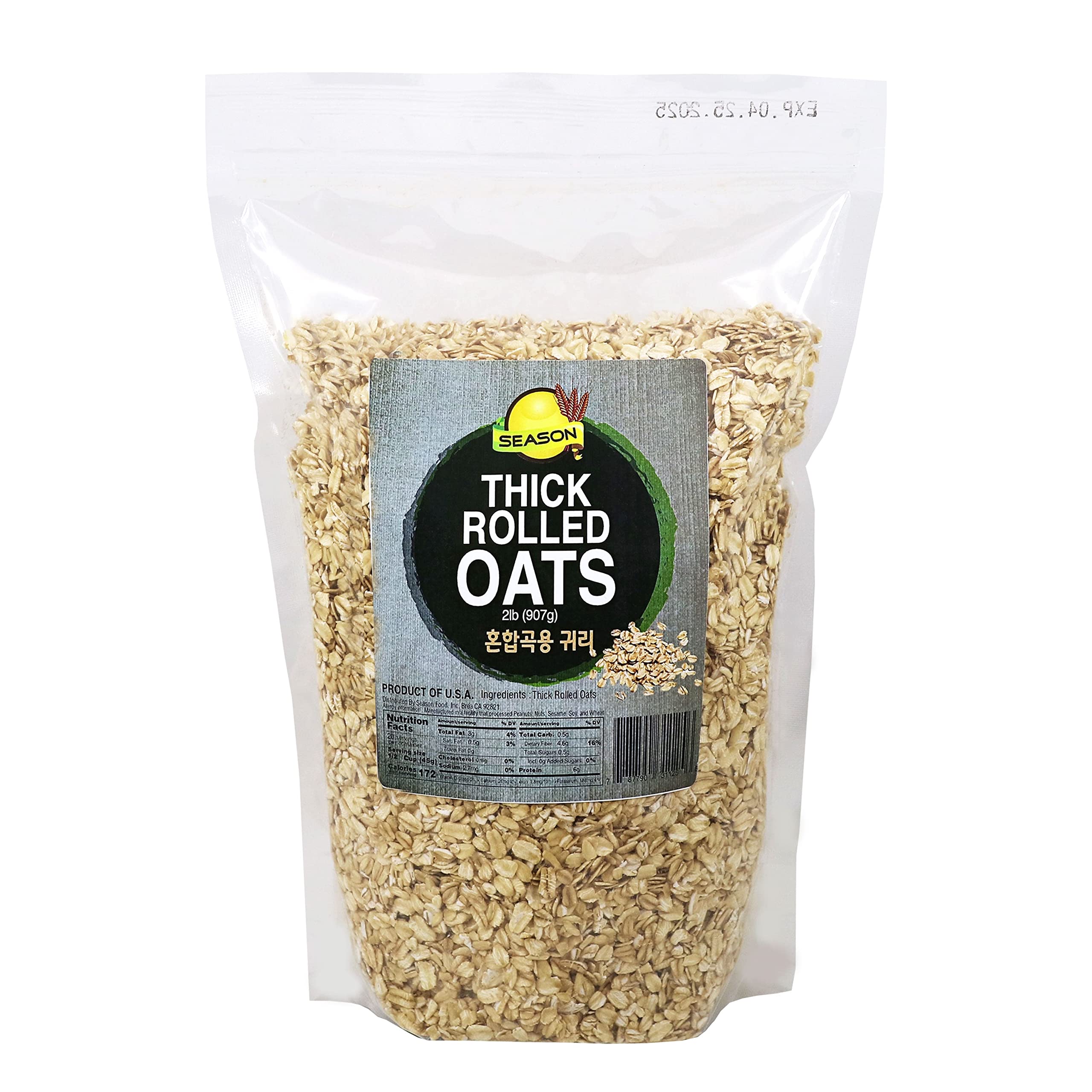 Amazon.com: Season Thick Rolled Oats - Thick Rolled Oats | Rich with ...