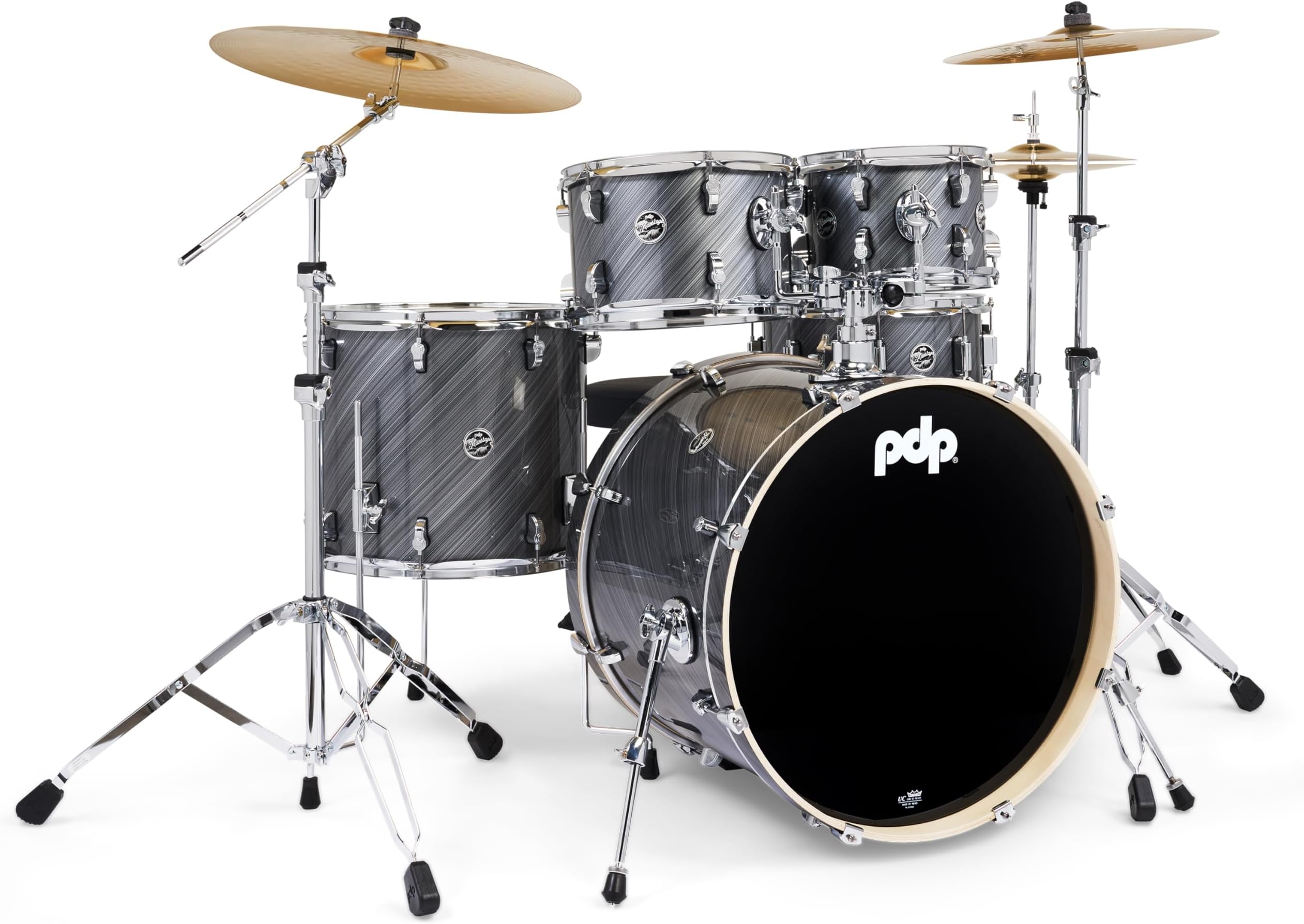 Amazon.com: PDP MainStage Complete Drum Kit with Paiste Cymbals ...