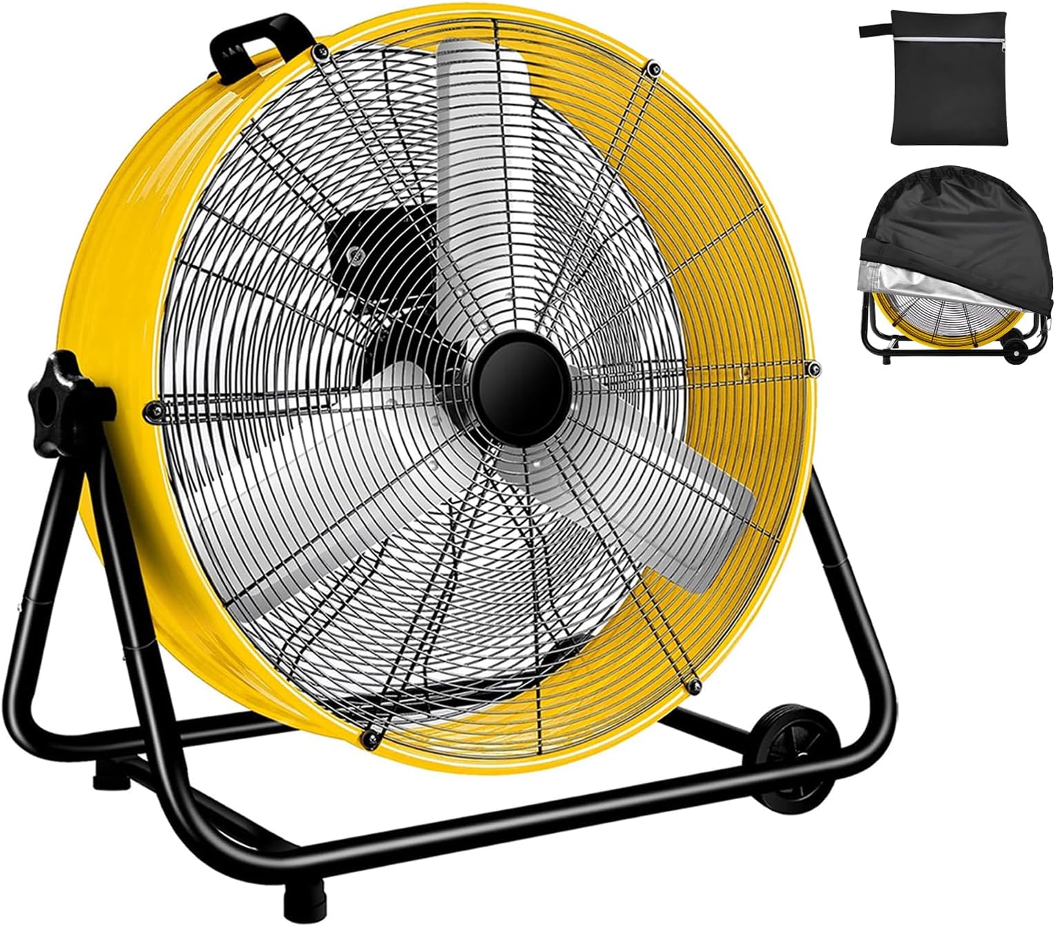 Amazon.com: Master 24 Inch Industrial High Velocity Barrel Fan - Direct ...