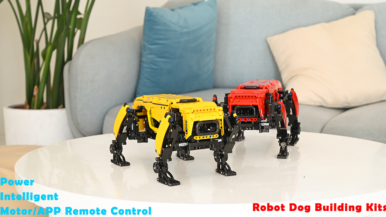 Watch Robot Dog Building Kits, Building Blocks Set to Build on Amazon Live