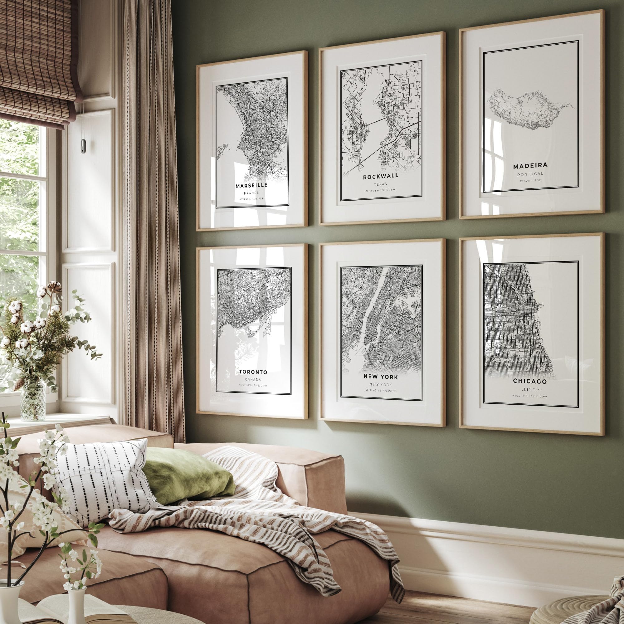 Rockwall Texas Map Wall